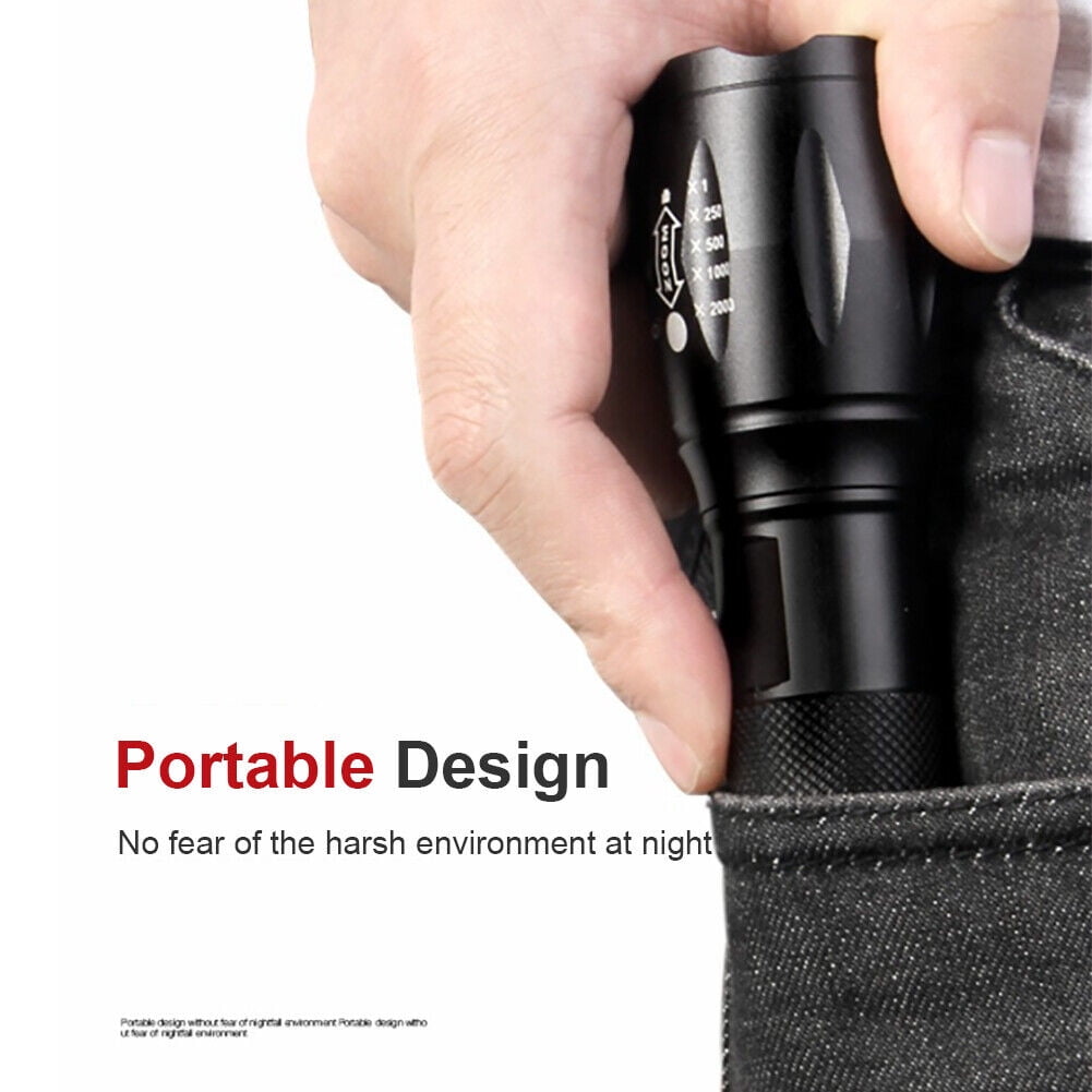 Vitaltac Flashlight, Ailsion Bright Flashlight, Zoomable Beam ...