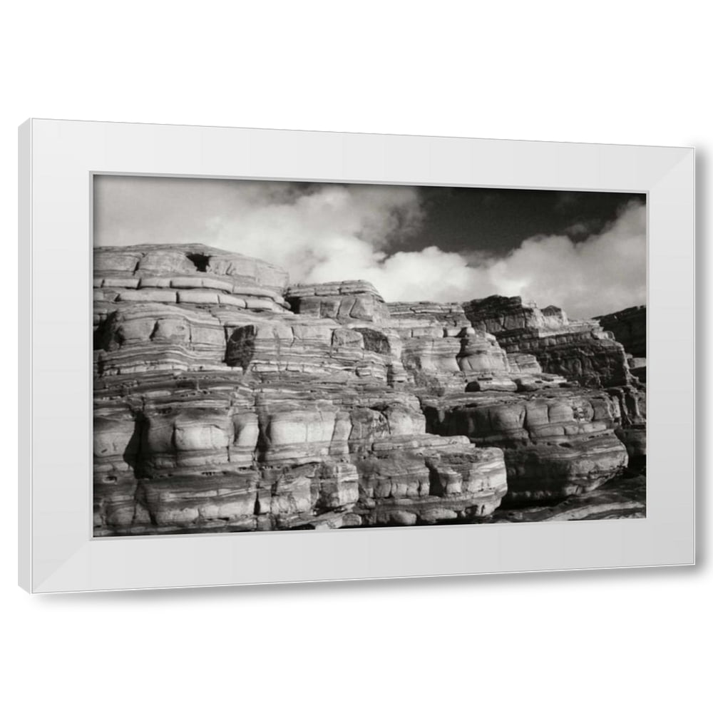 Vitaly Geyman 14x11 White Modern Wood Framed Wall Art Titled - Pt ...