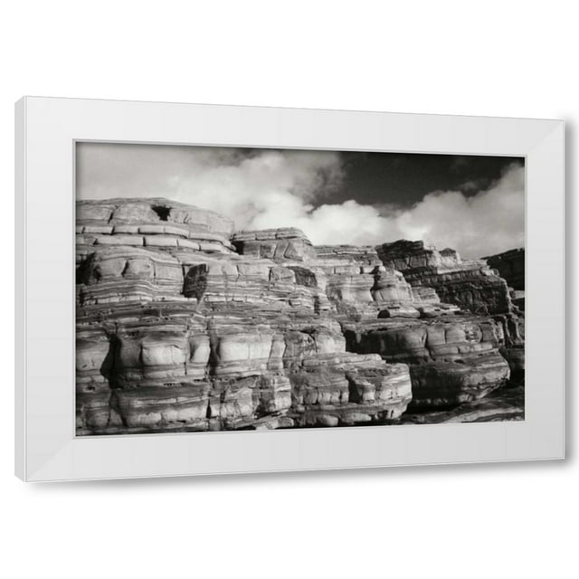 Vitaly Geyman 14x11 White Modern Wood Framed Wall Art Titled - Pt ...