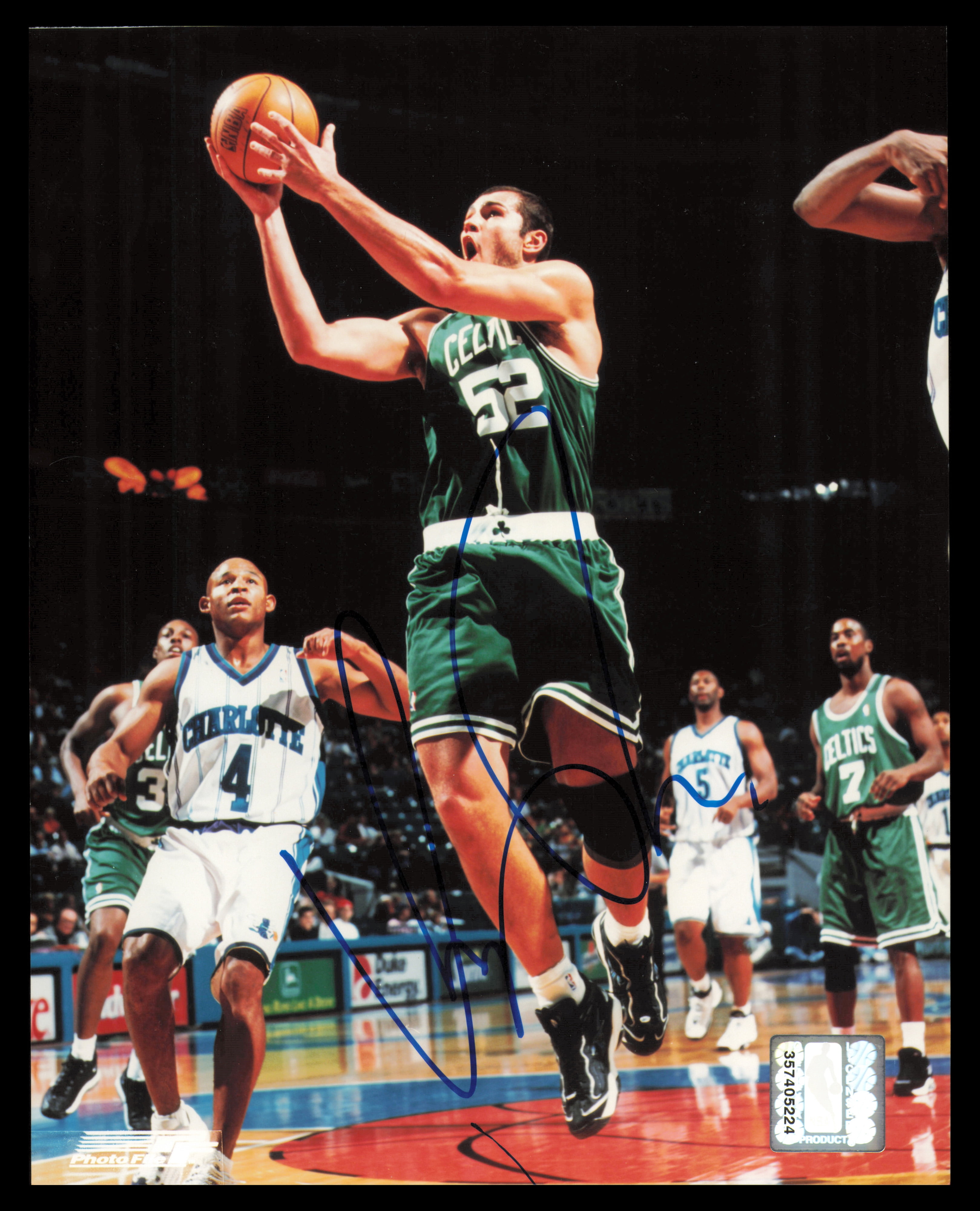 Vitaly Potapenko Autographed 8x10 Photo Boston Celtics SKU #237779 ...
