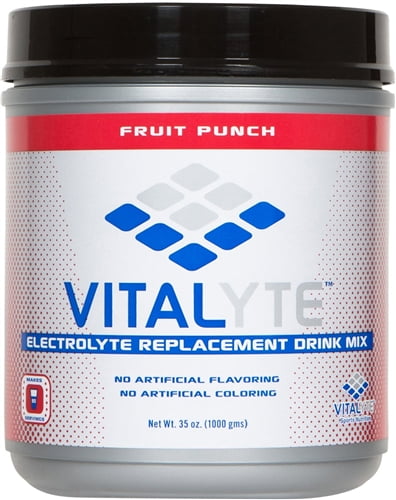Vitalyte Electrolyte Drink Mix Fruit Punch 35oz - Walmart.com