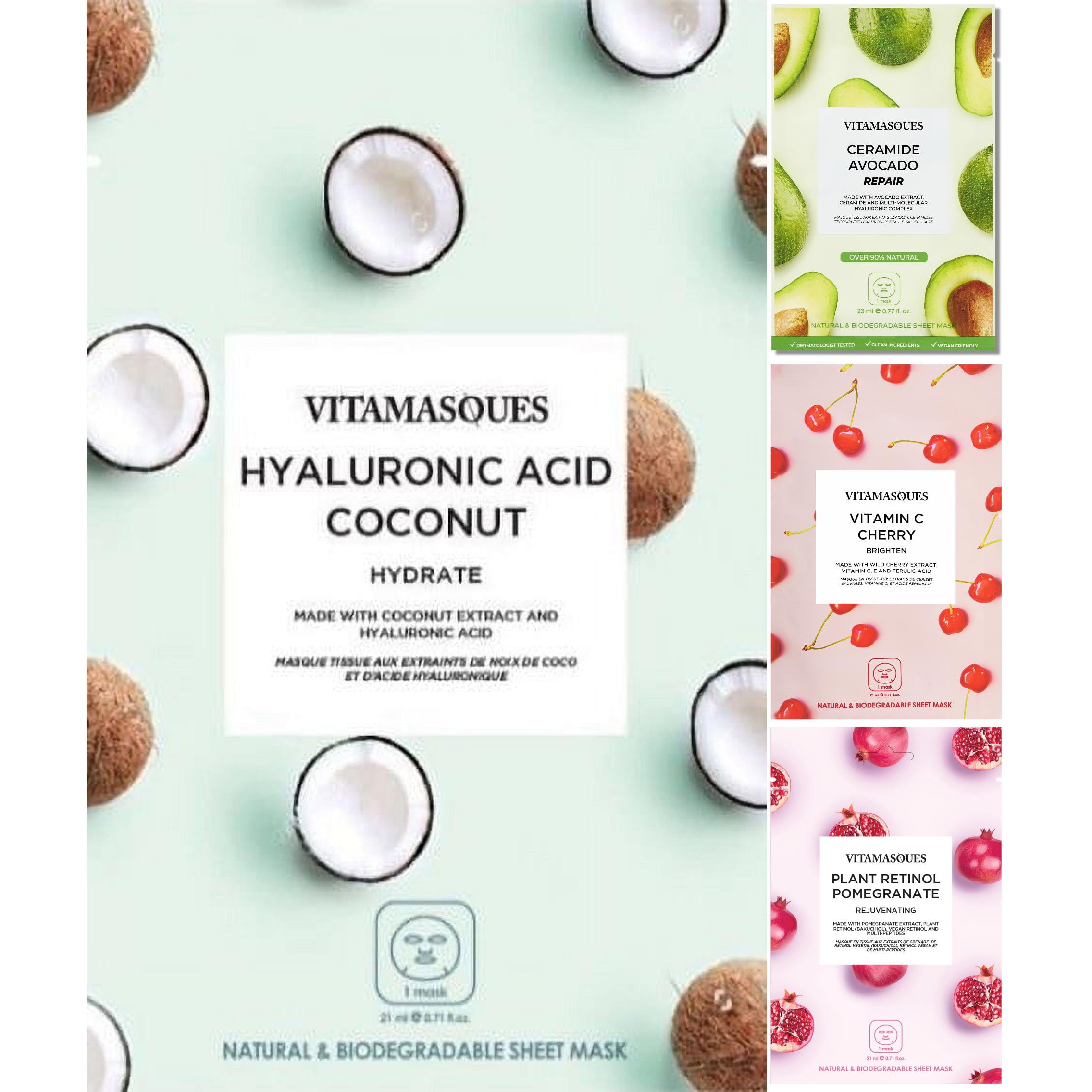 Vitamasques Fruit Sheet Mask Bundle - Walmart.com