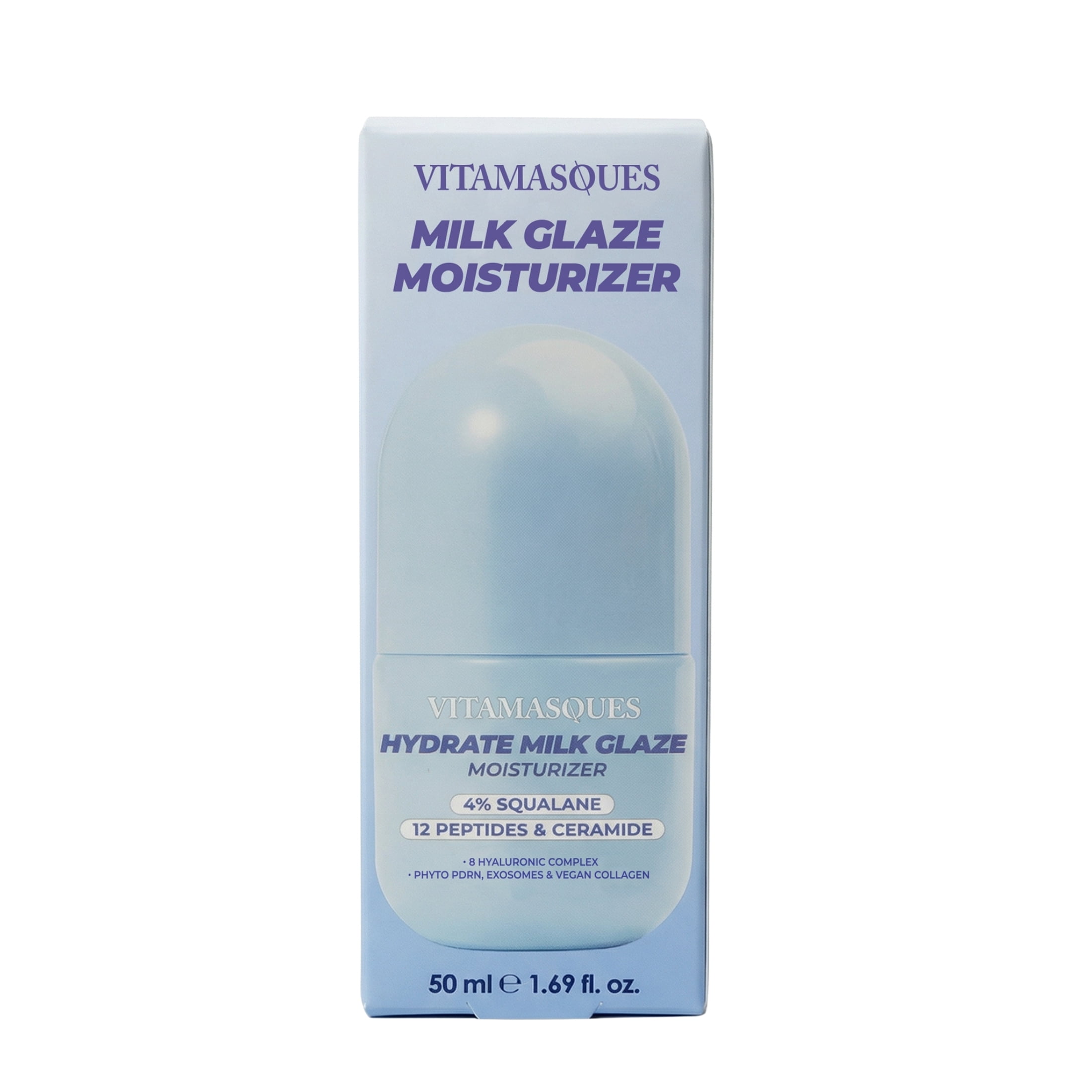 Vitamasques Hydrate Milk Glaze Moisturizer, 1.69 fl oz - Walmart.com