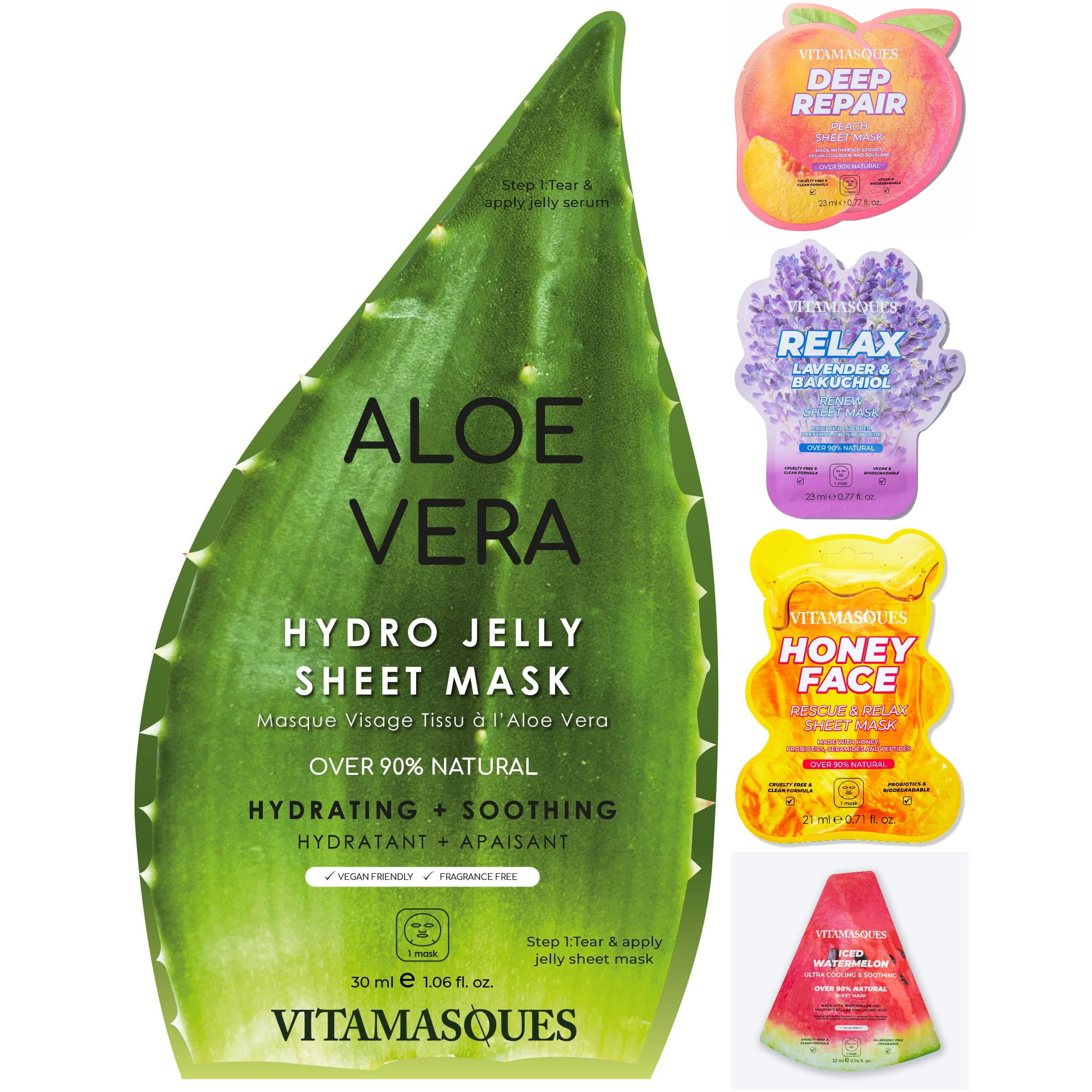 Vitamasques Shapes Sheet Mask Bundle - Walmart.com