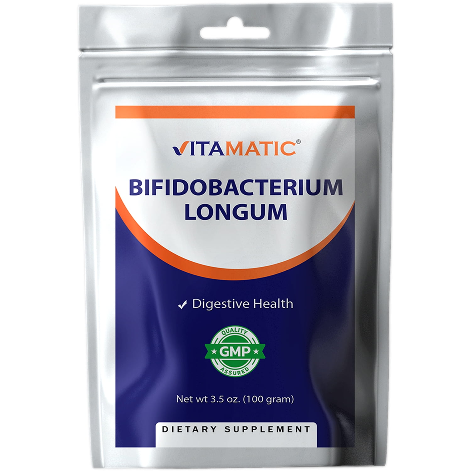 Vitamatic Bifidobacterium Longum Probiotic Powder - Digestive Support ...
