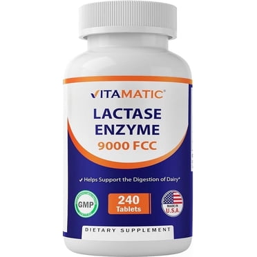 Nova Nutritions Lactase Enzyme 3000 FCC ALU Tablets for Lactose ...