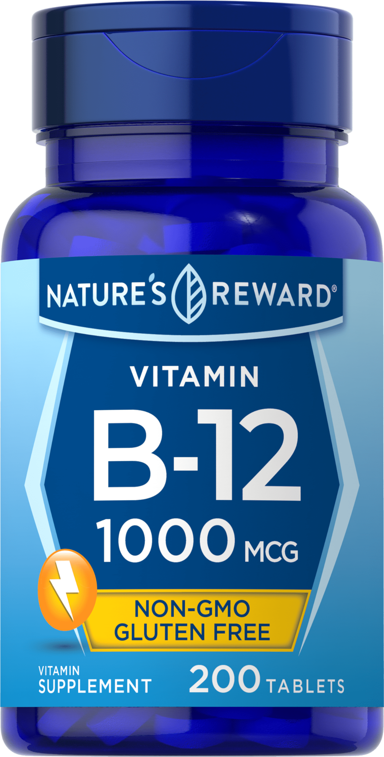Vitamin B12 Tablets - 1000mcg - 200 Count - by Nature's Reward ...