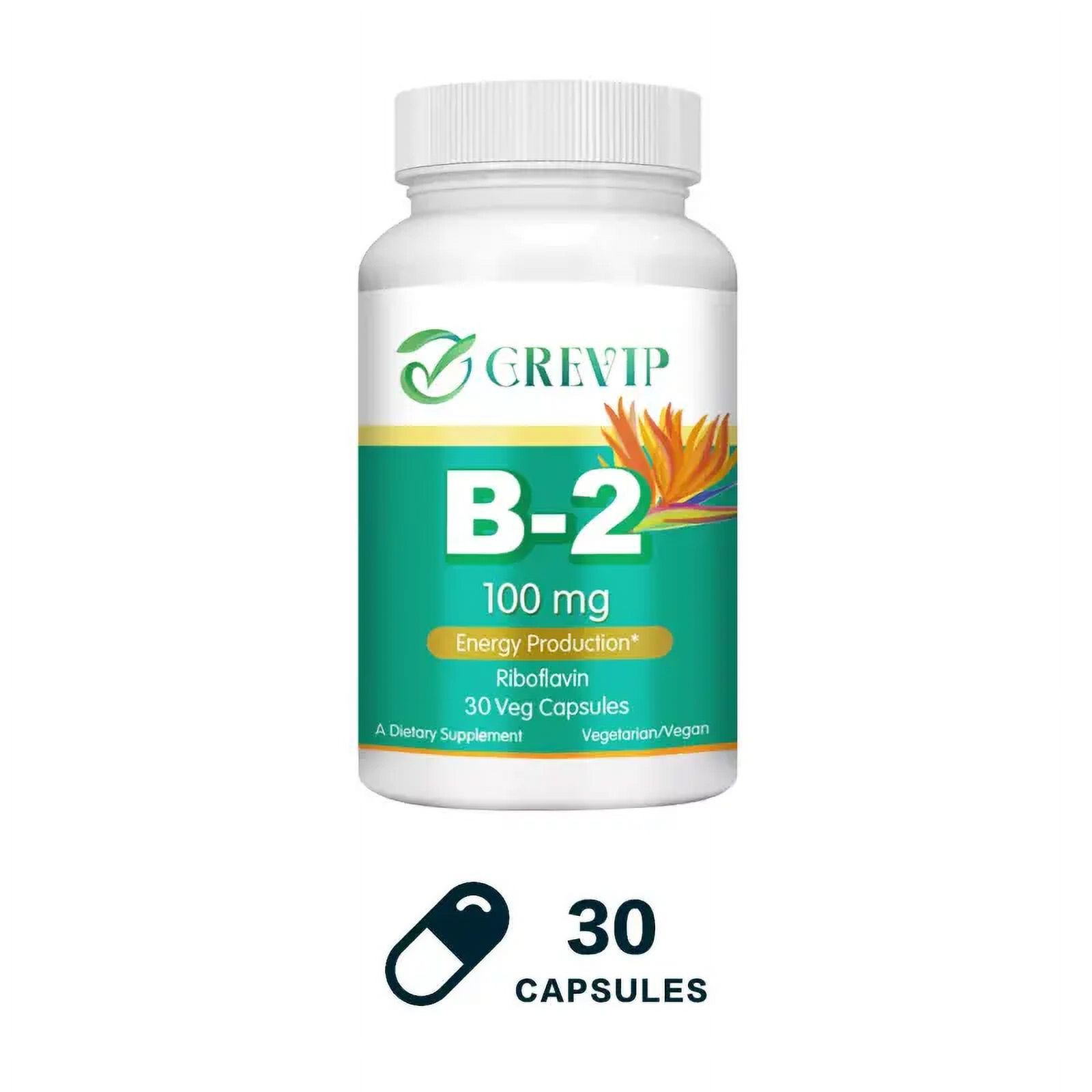 Vitamin_B2_Riboflavin_100Mg_Energy_Production,Nervous_System_&_Cellular ...
