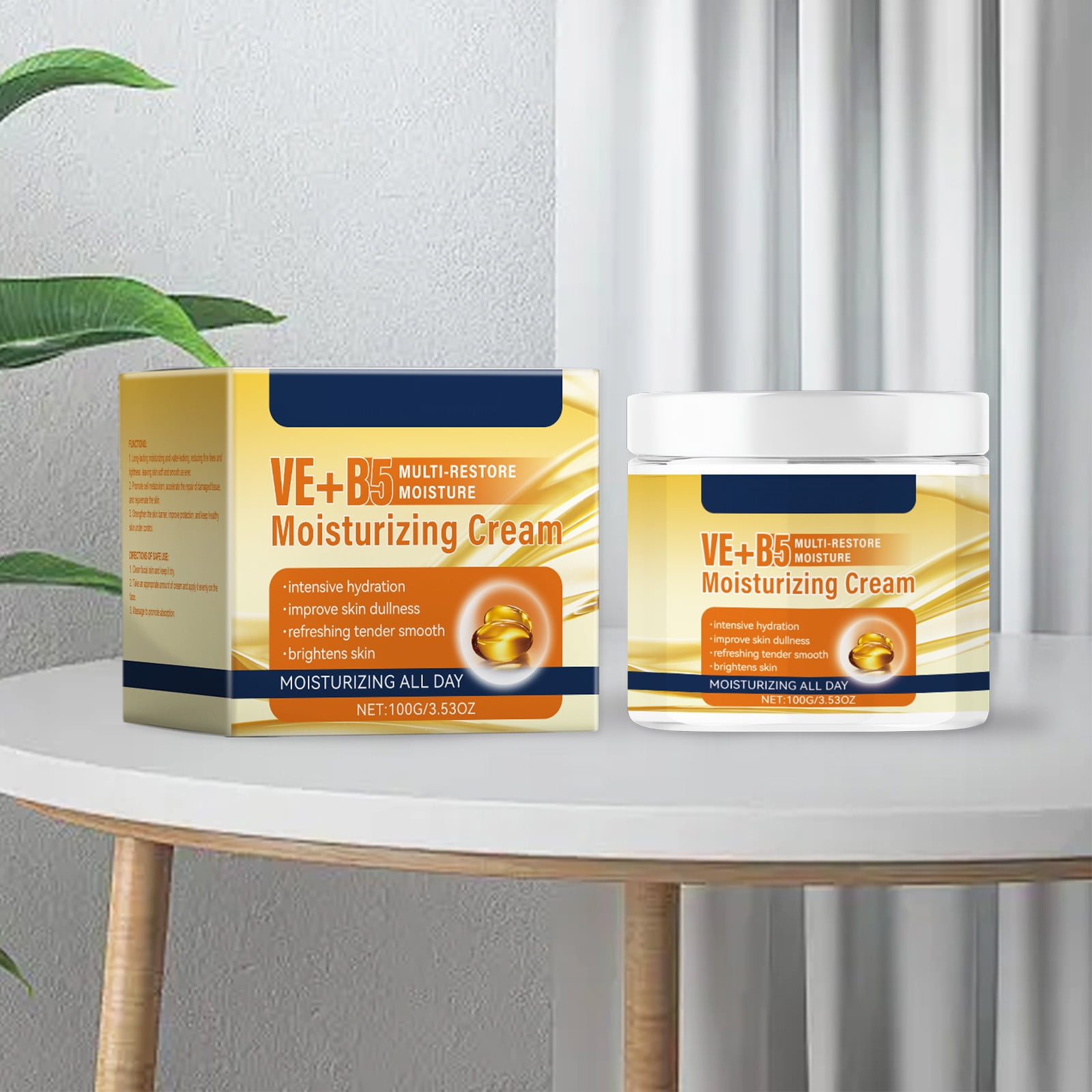 Vitamin B5 Face Cream for All Skin Types Moisturizer with Hydrating and ...