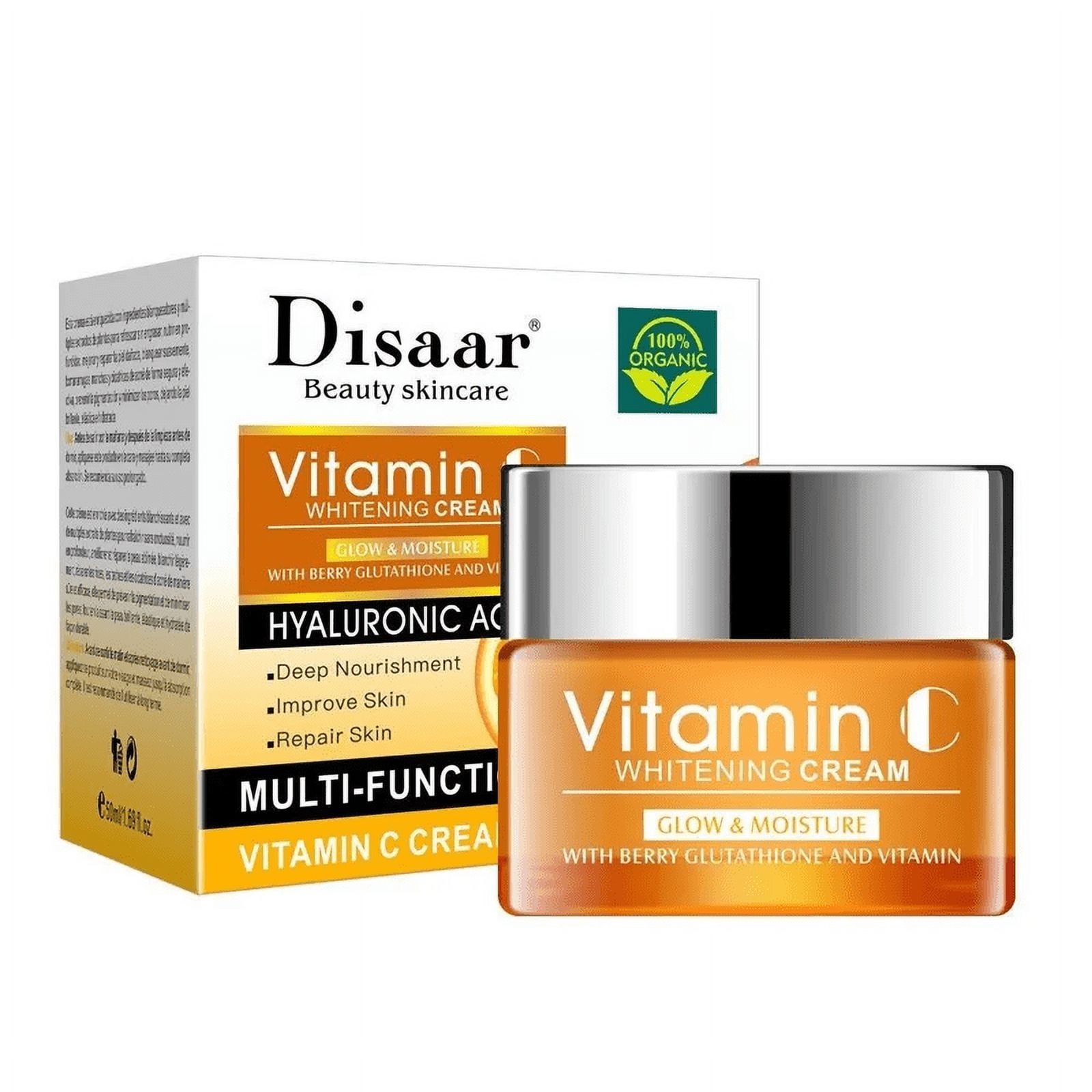 Vitamin C Cream-Gel Facial Moisturiser Non-greasy formula provides deep ...