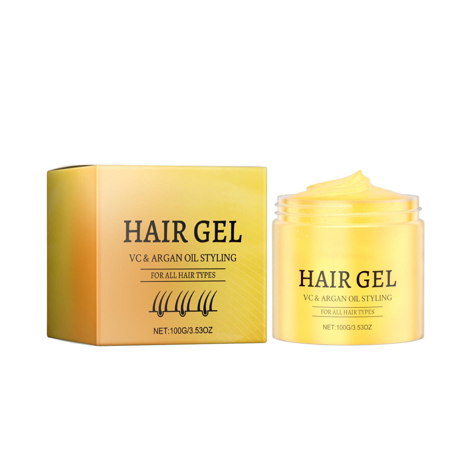 Vitamin C Extreme Hold Hair Gel Oil Strong Hold Hair Gel Long Lasting ...