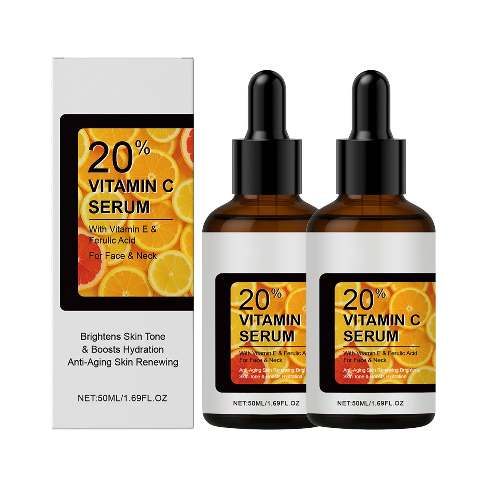 Vitamin C Face serum，20% Vitamin C Serum Face Hyaluronic Acid Skincare ...