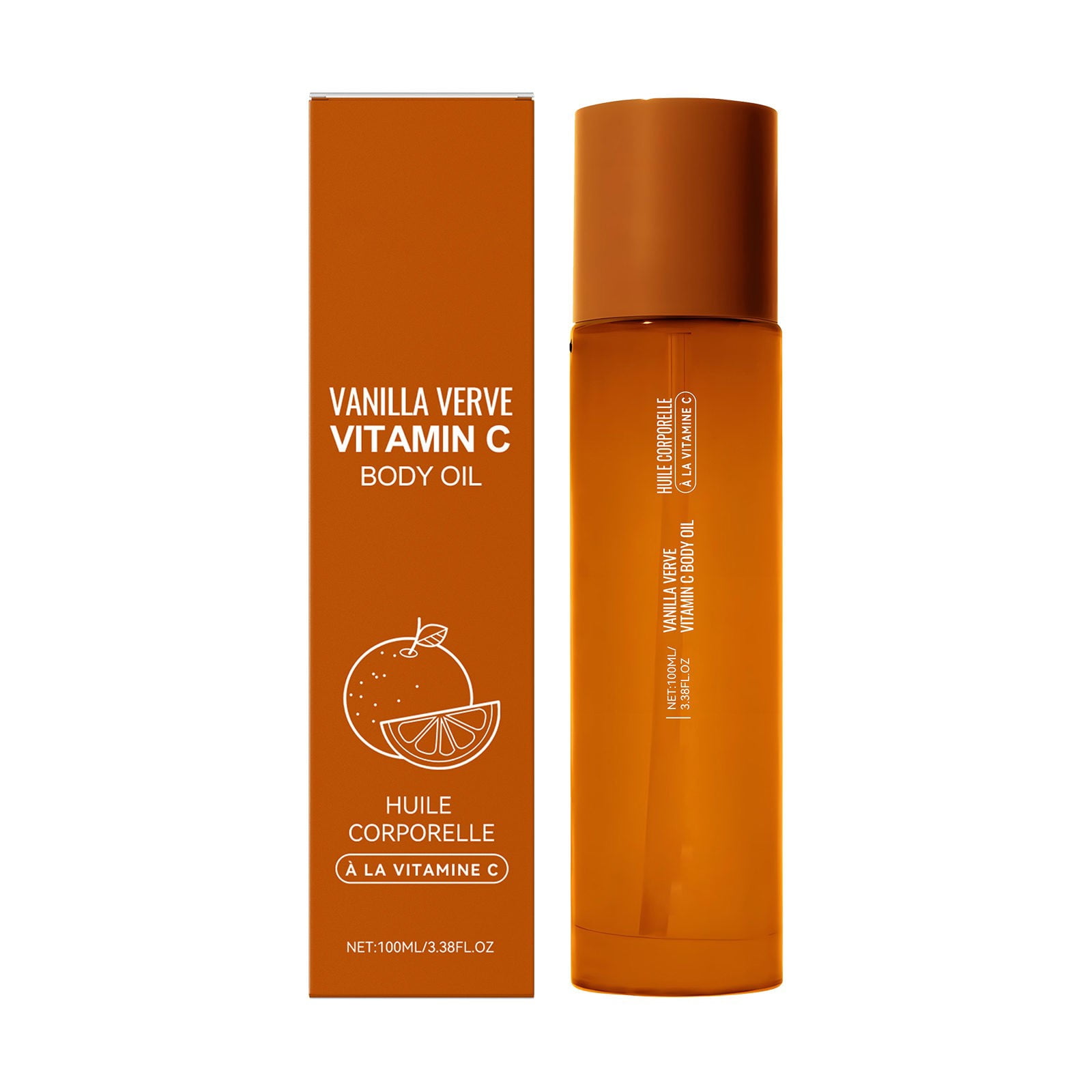 Vitamin C Nourishing Body Oil for Glowing Skin – Lightweight ...