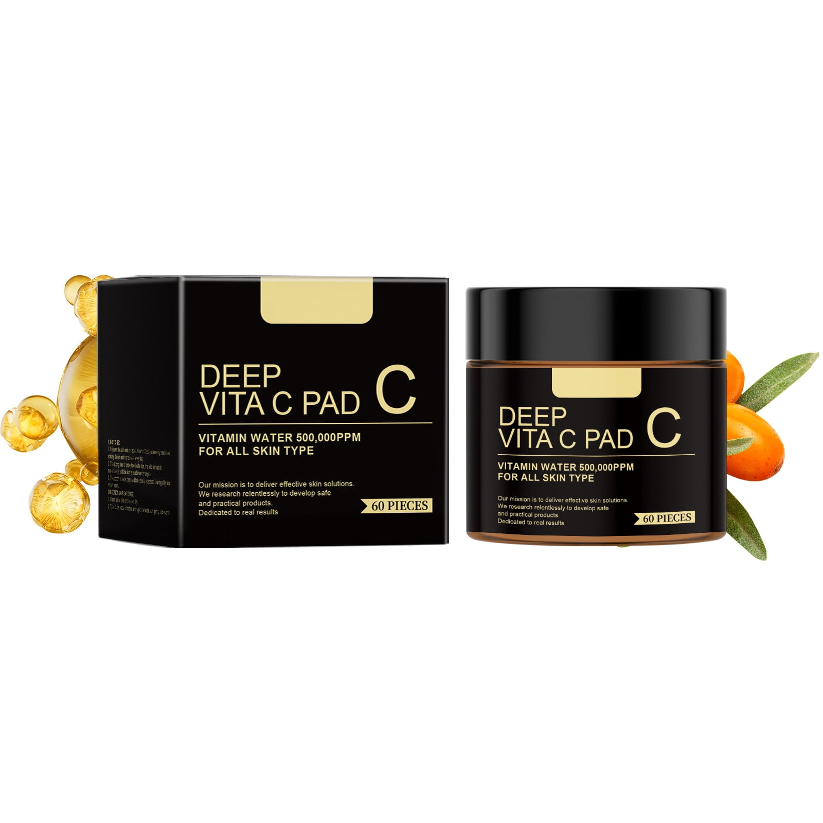Vitamin C Pad, Face Moisturizer Pad, For Skin Brightening, Firming ...