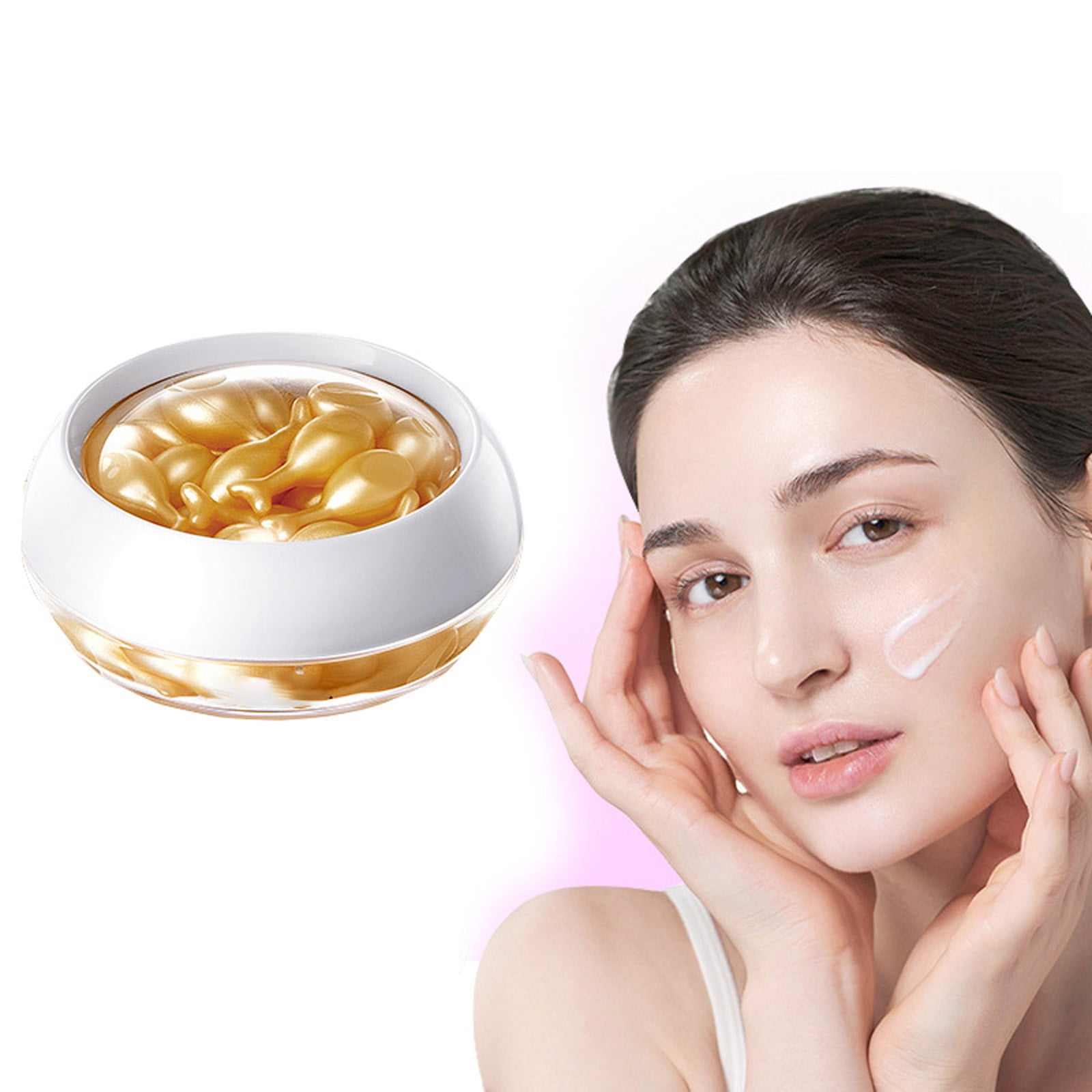 Vitamin C Serum Capsules for Face, Snail Capsule Essences Milk ...