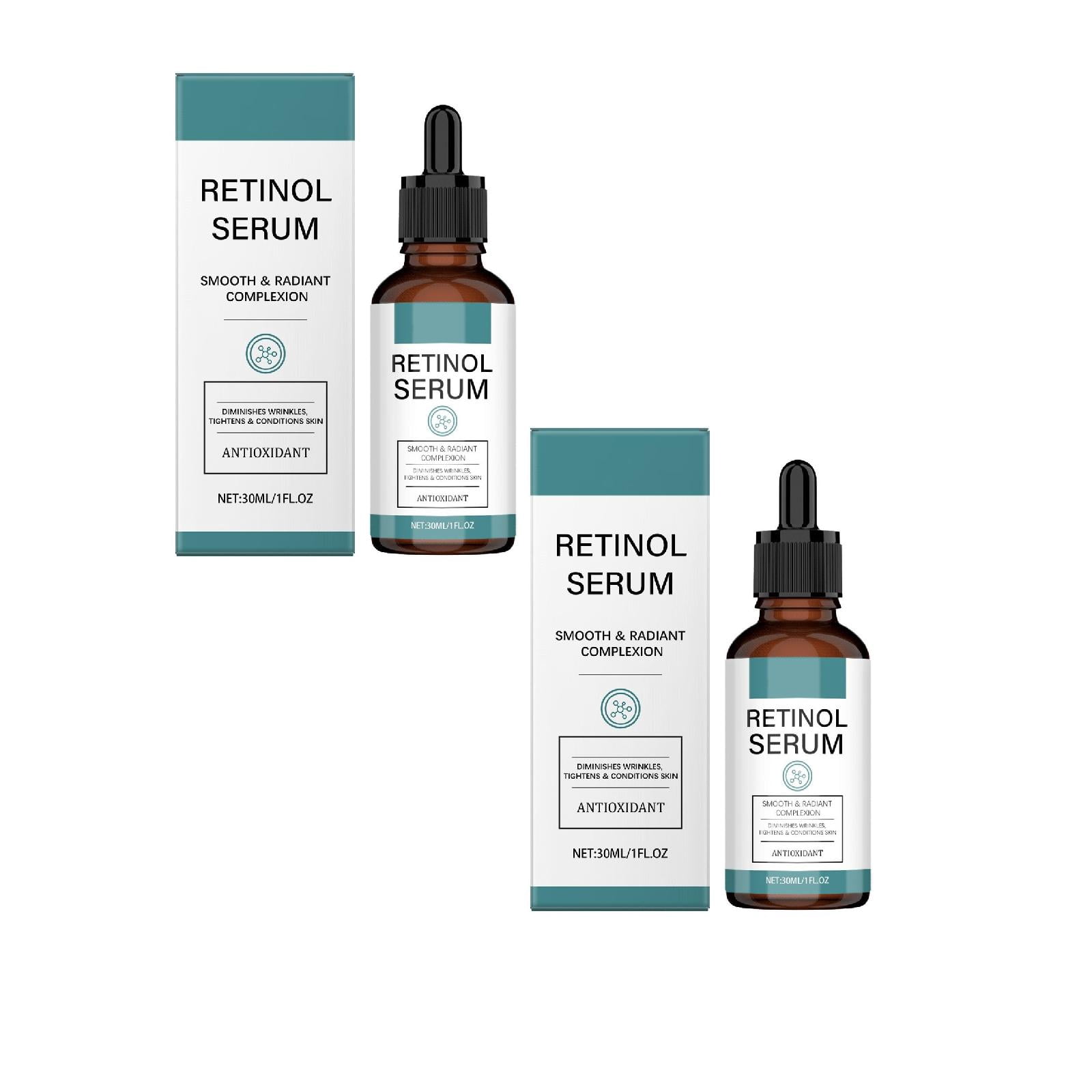 Vitamin C Serum & Retinol Serum Set for Anti-Ageing: Reduce Wrinkles ...