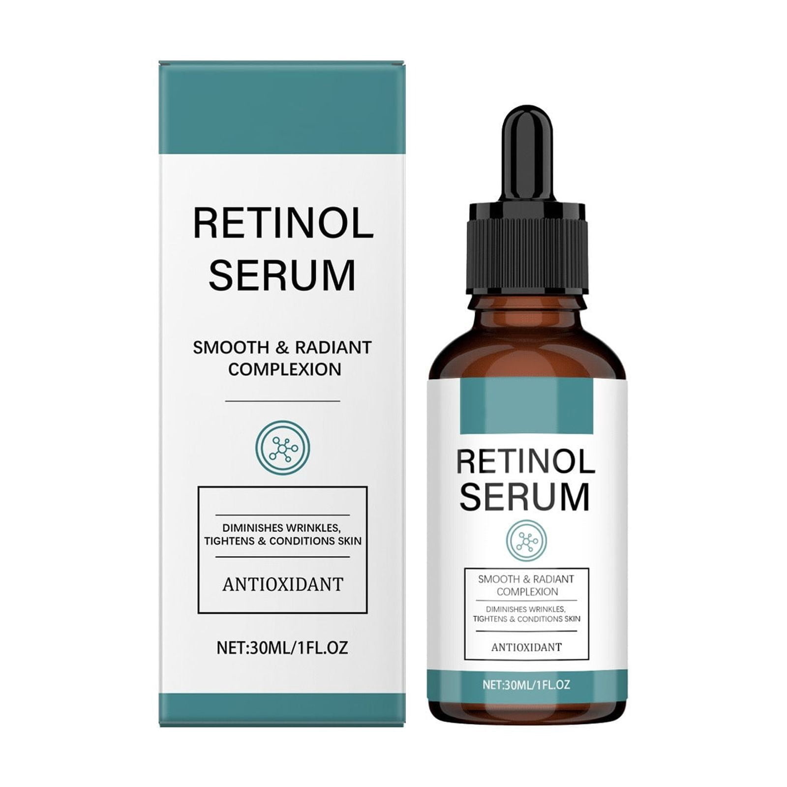 Vitamin C Serum & Retinol Serum Set for Anti-Ageing: Reduce Wrinkles ...