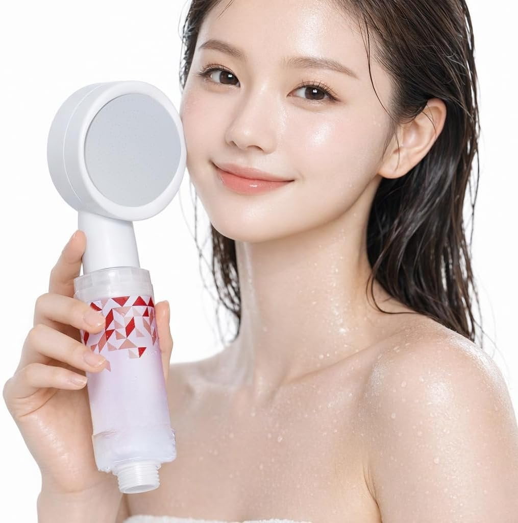 Vitamin C Shower Filter - Korean Purifier for Hard Water, Removes 99% ...