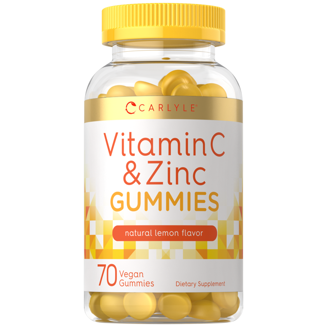 Vitamin C and Zinc Gummies | 70 Count | Vegan, Non-GMO, and Gluten Free ...
