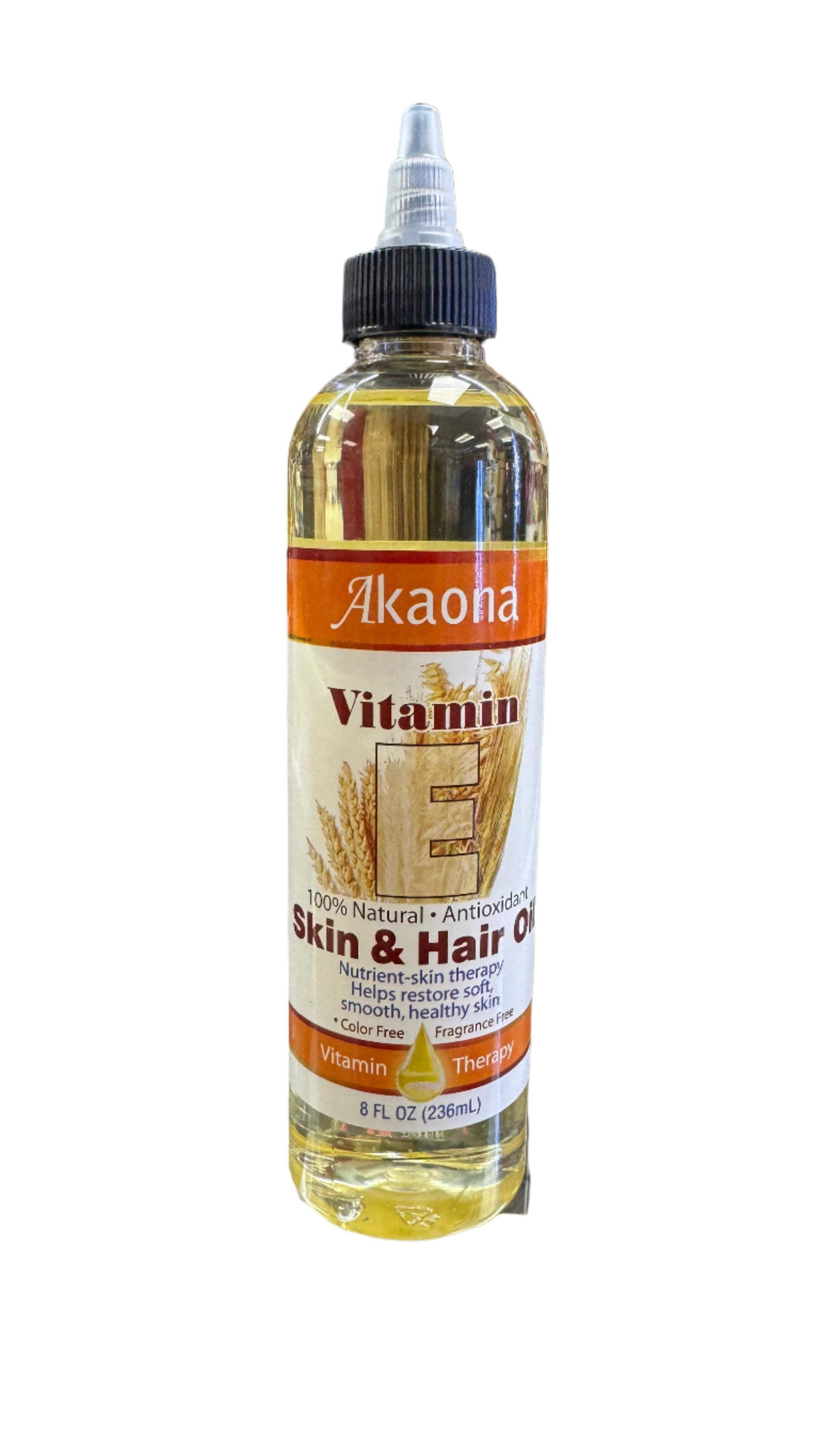 Vitamin E Oil 100% Pure Growth 177ml Promoter for Skin Hair Therapy 6oz ...