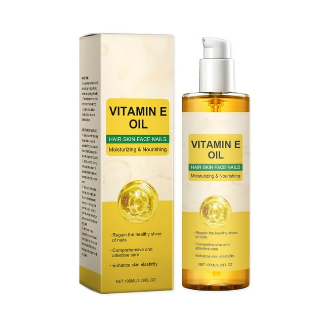 Vitamin E Oil 8 Fl Oz Organic Vitamin E Oil For Skin Blend 60 000 IU ...