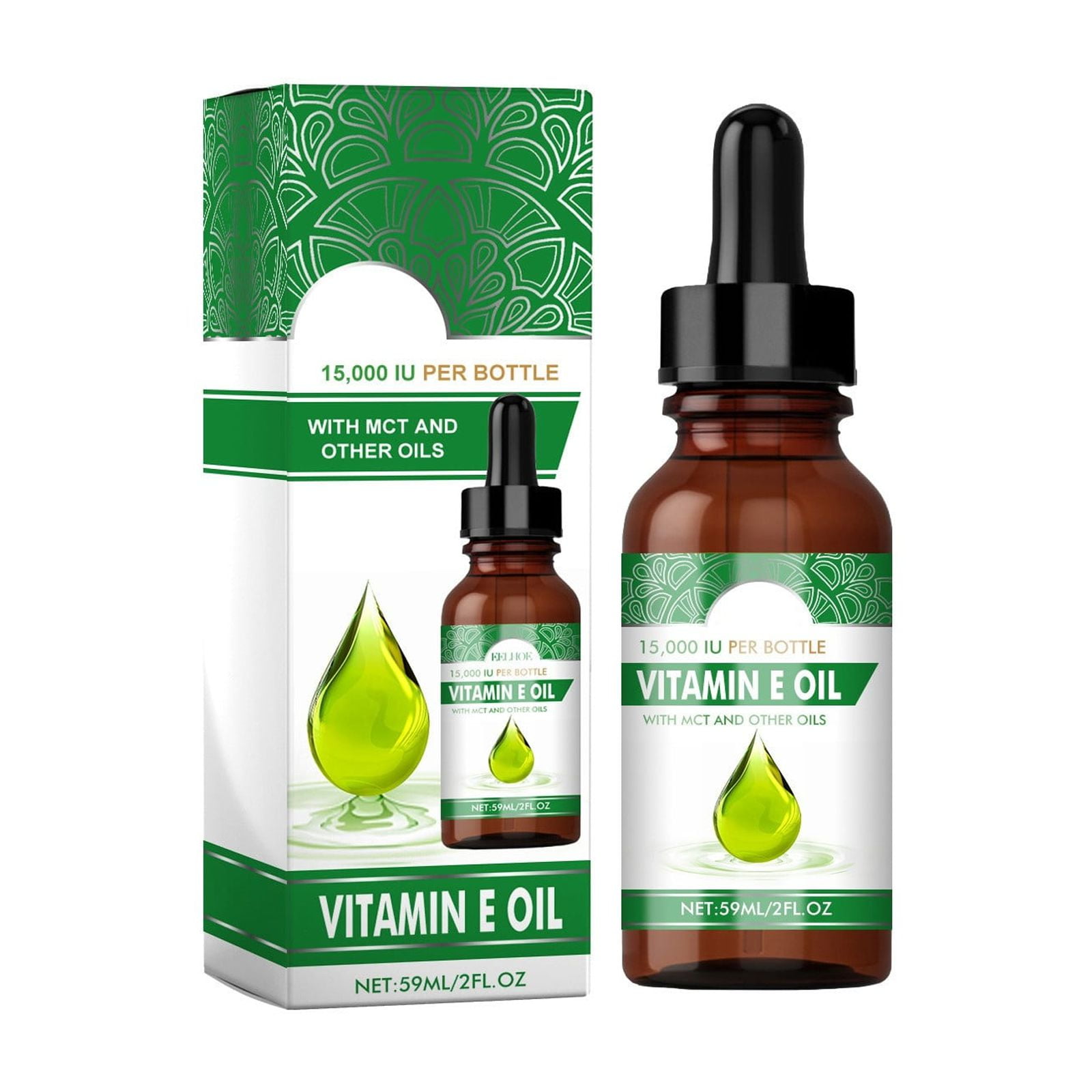 Vitamin E Oil Perm Damage Dry Frizz Moisturising Skin Care Purpose Oil ...