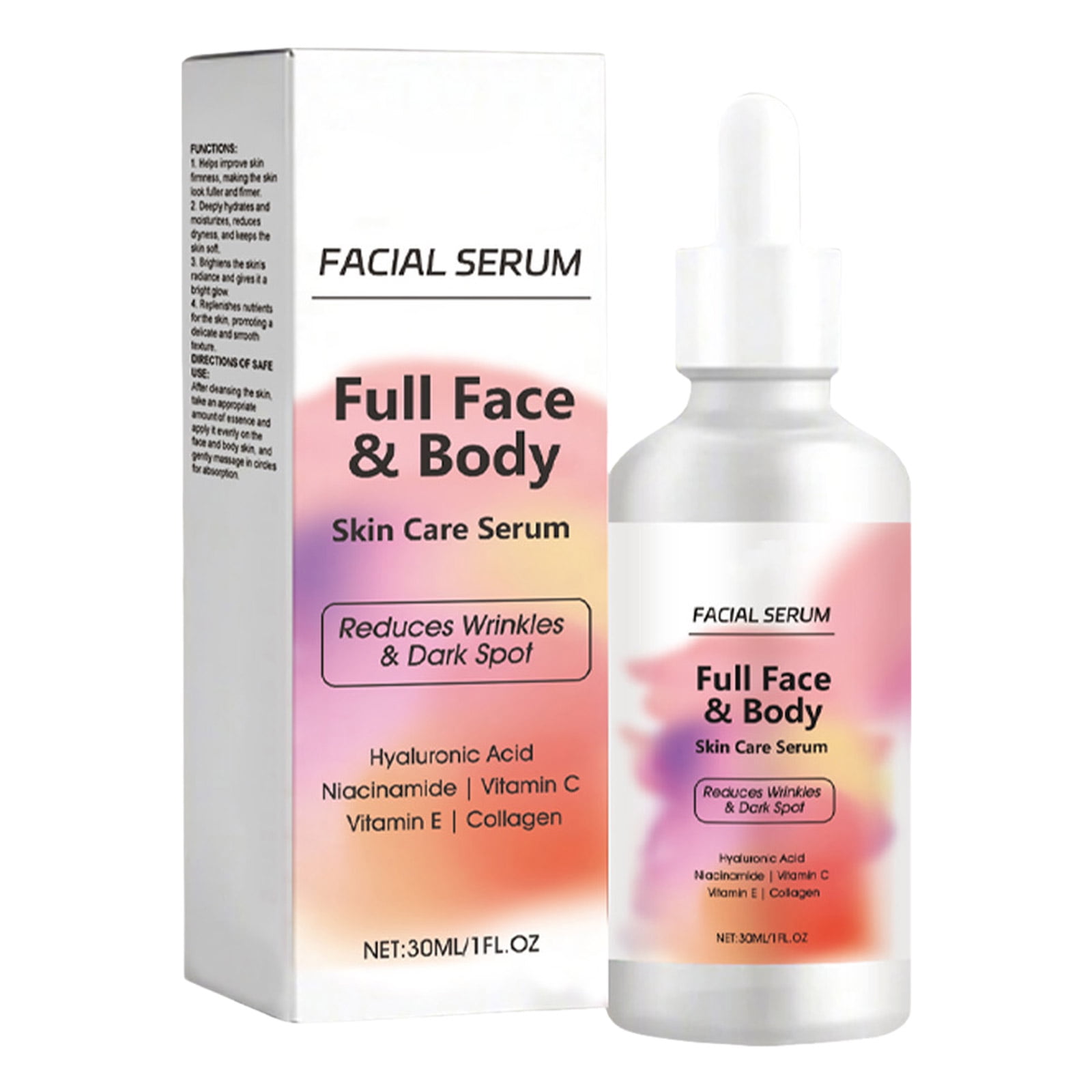 Vitamin Face Body Wrinkle Firm Rejuvenating Moisturizer Skin Tightening ...