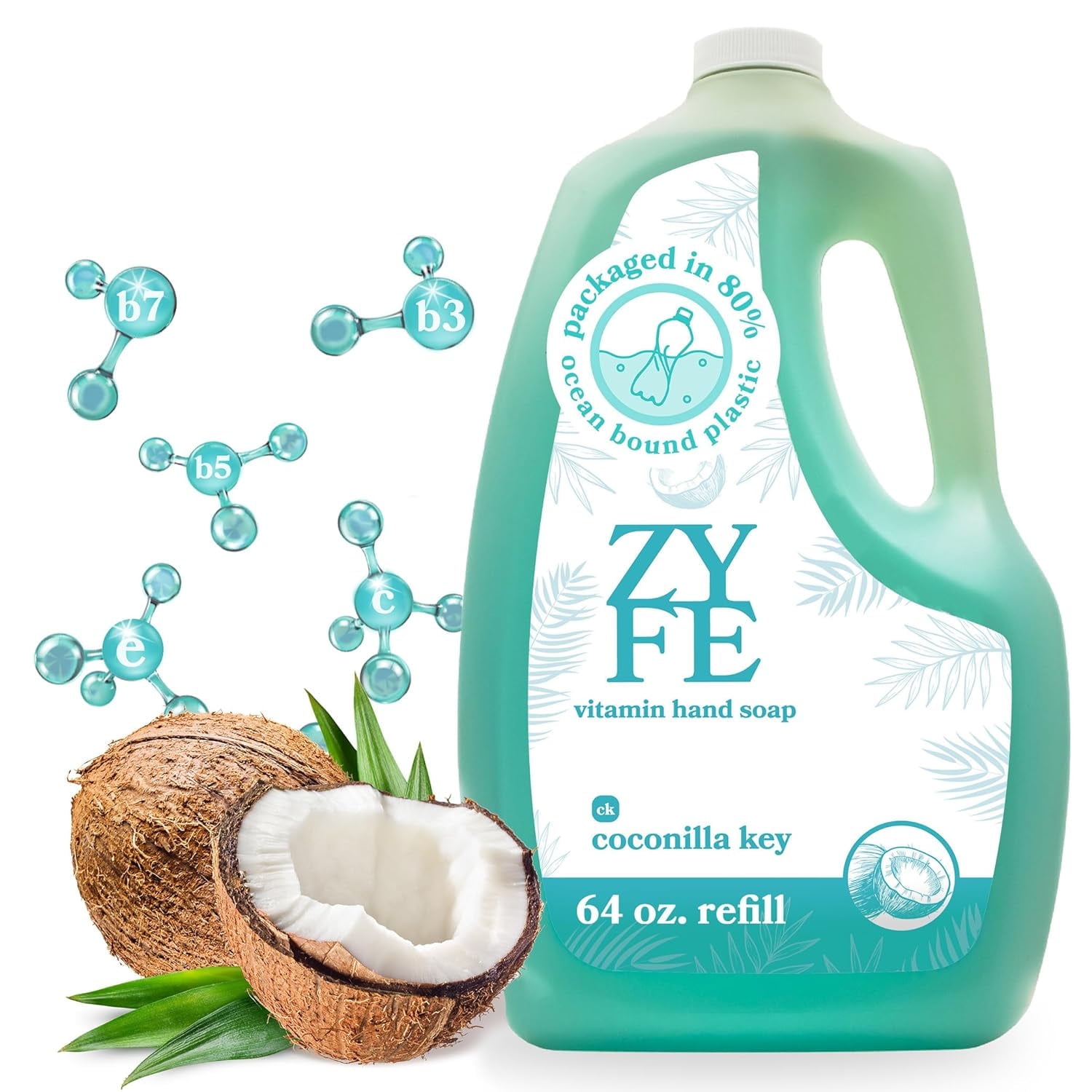 Vitamin Hand Soap Refill - Liquid Hand Soap - Natural Plant Derived ...