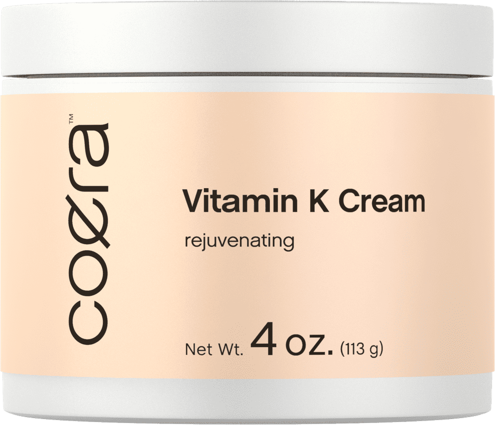 Coera Vitamin K Cream 4 oz | SLS & Paraben Free | For Smooth, Even ...