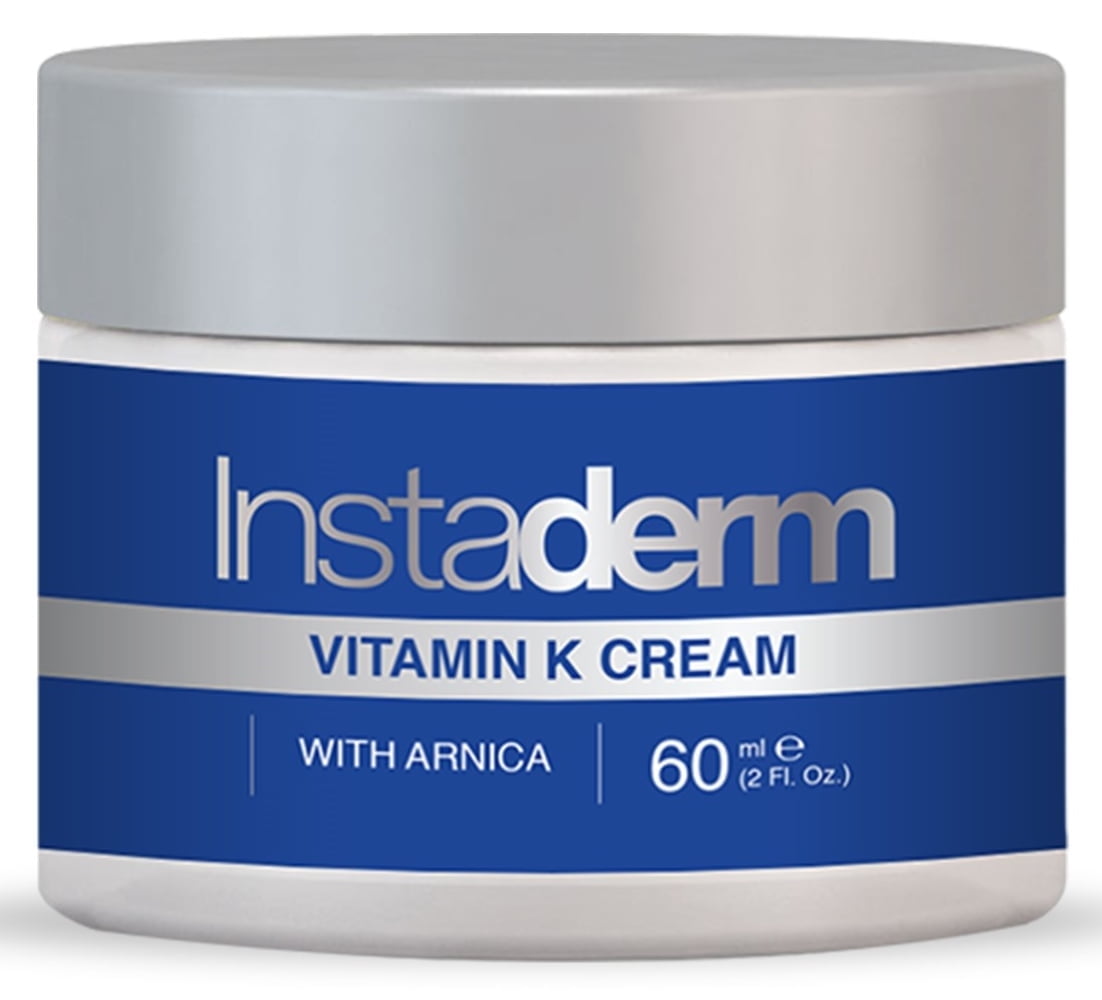 Instaderm Vitamin K Cream, Bruising Repair, Dark Spot Moisturizer ...