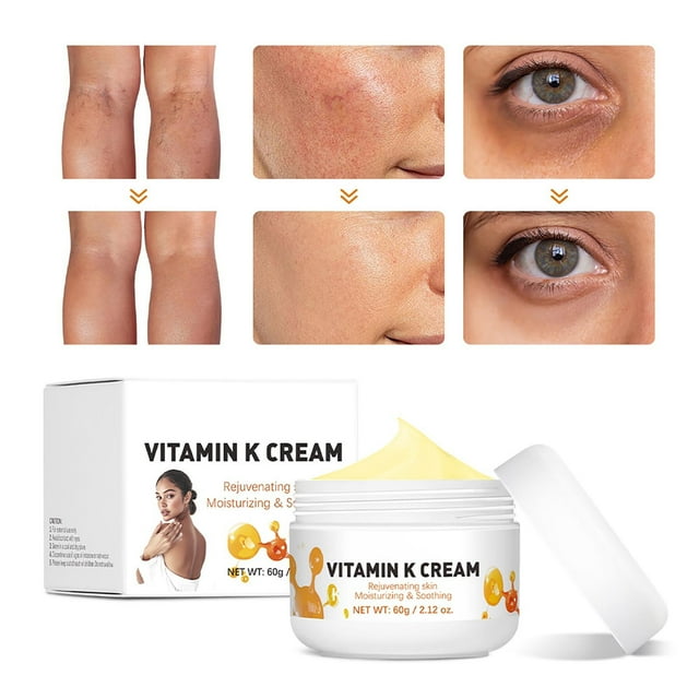 Vitamin K Cream Rejuvenating Skin Moisturzing & Soothing 60G/2.12oz ...