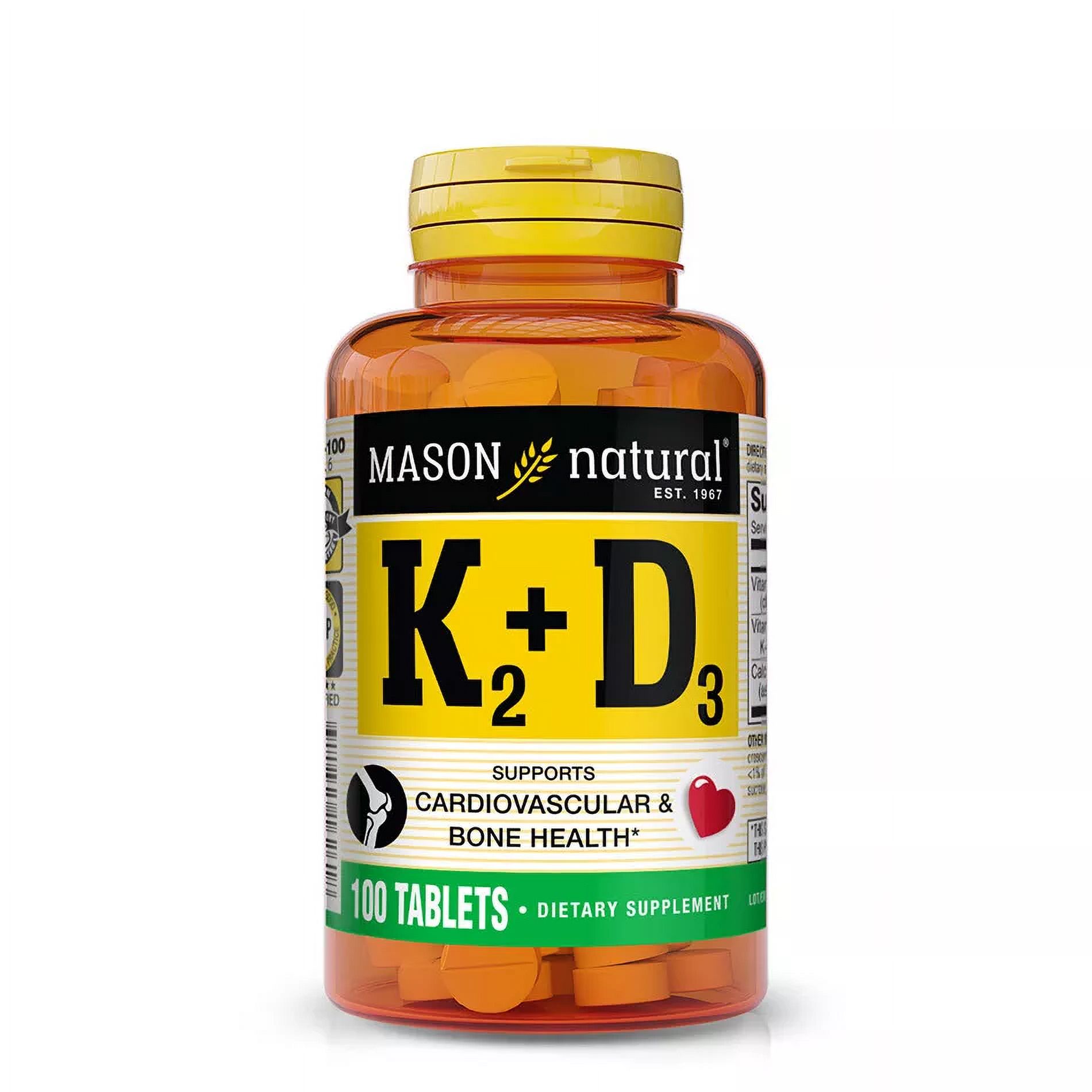 Vitamin_K2_Mk4_With_D3_Supplement_Plus_Calcium_Immune_Health - Walmart.com