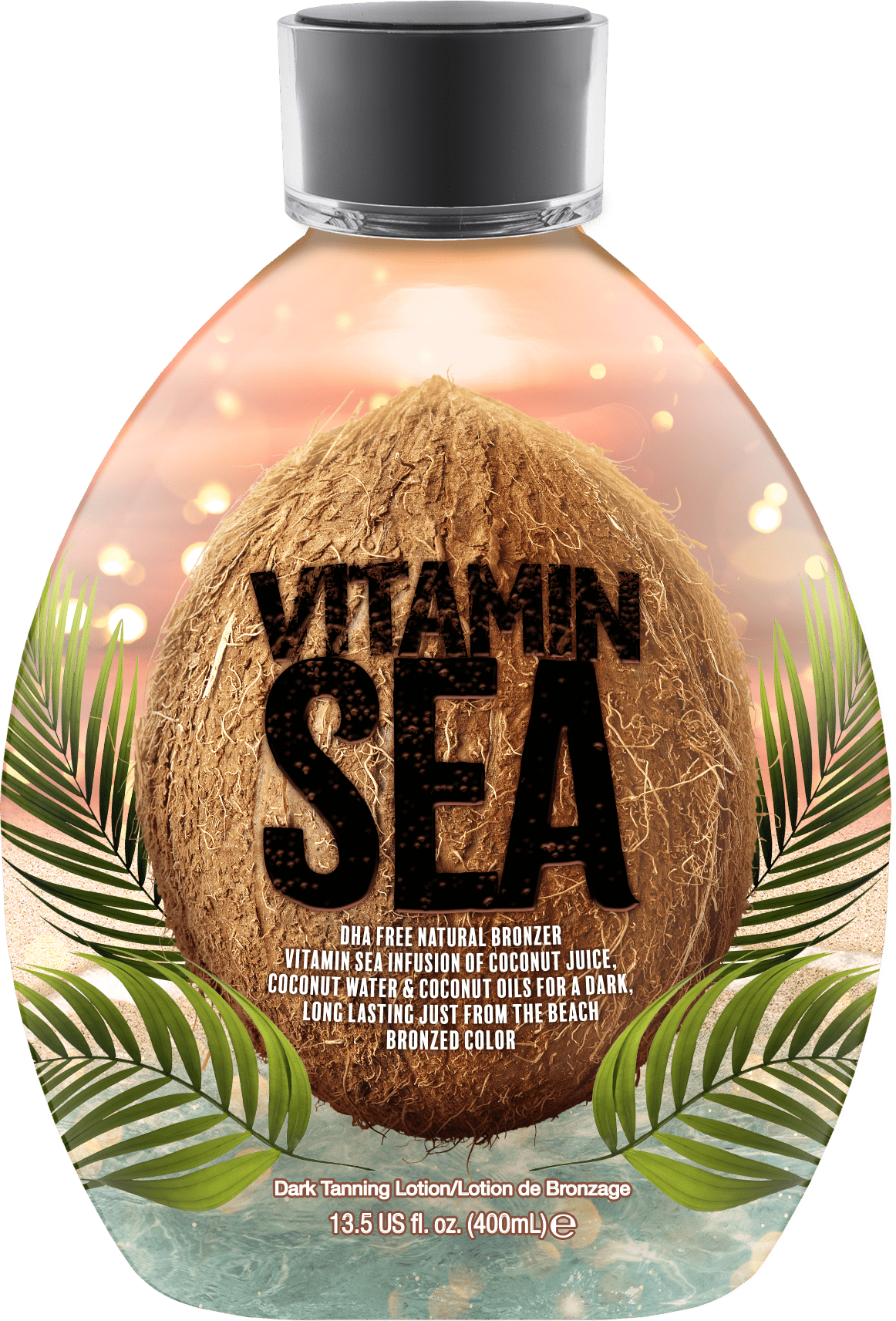 Vitamin Sea Natural Bronzer Indoor Tanning Bed Lotion w/ Infusion of ...