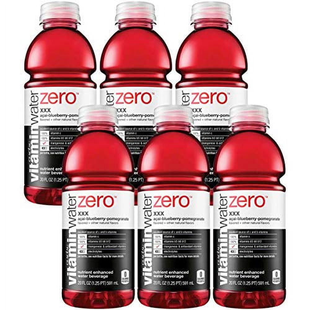 Vitamin Water Zero Healthy Flavored Drink, Hydration Acai-Blueberry ...