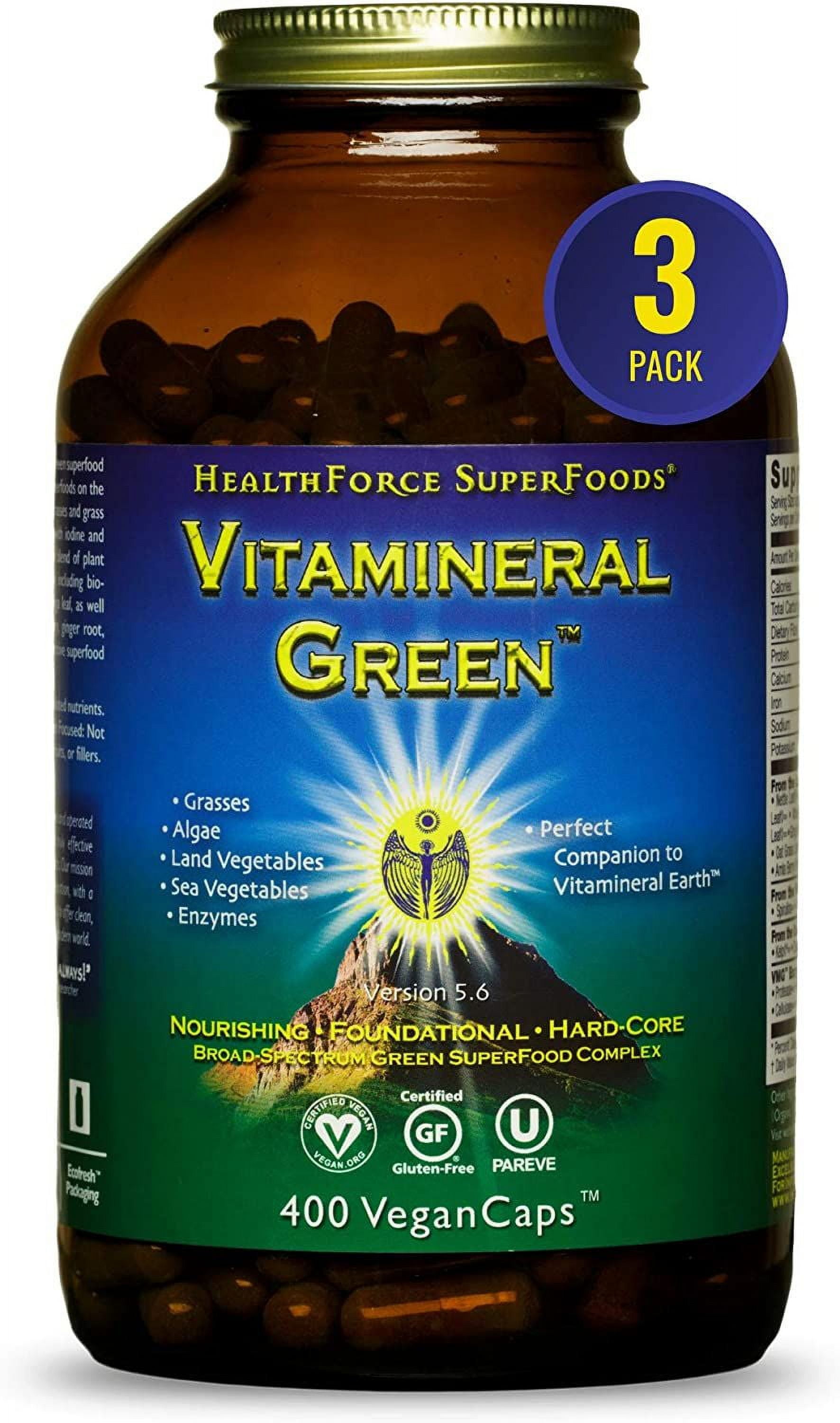 HealthForce SuperFoods Vitamineral Green - Mineral Supplement for ...