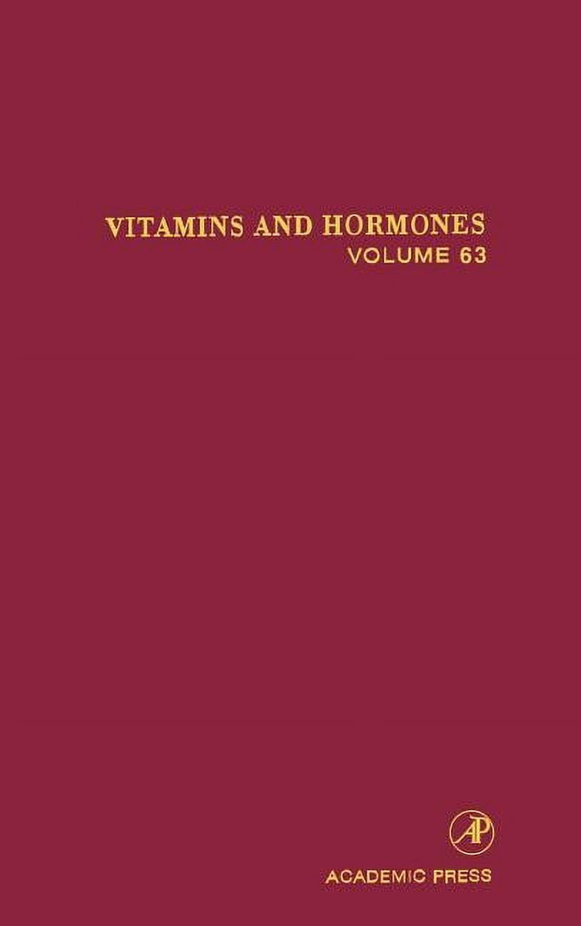 Vitamins and Hormones Vitamins and Hormones: Volume 63, Book 63 ...