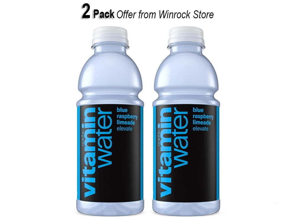Vitaminwater Elevate Blue Raspberry Limeade Flavored Water Beverage, 20 ...