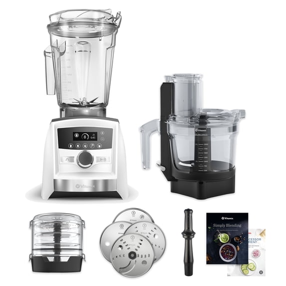 Vitamix Ascent Series A3500 Blade Original Blender, White, Gourmet ...