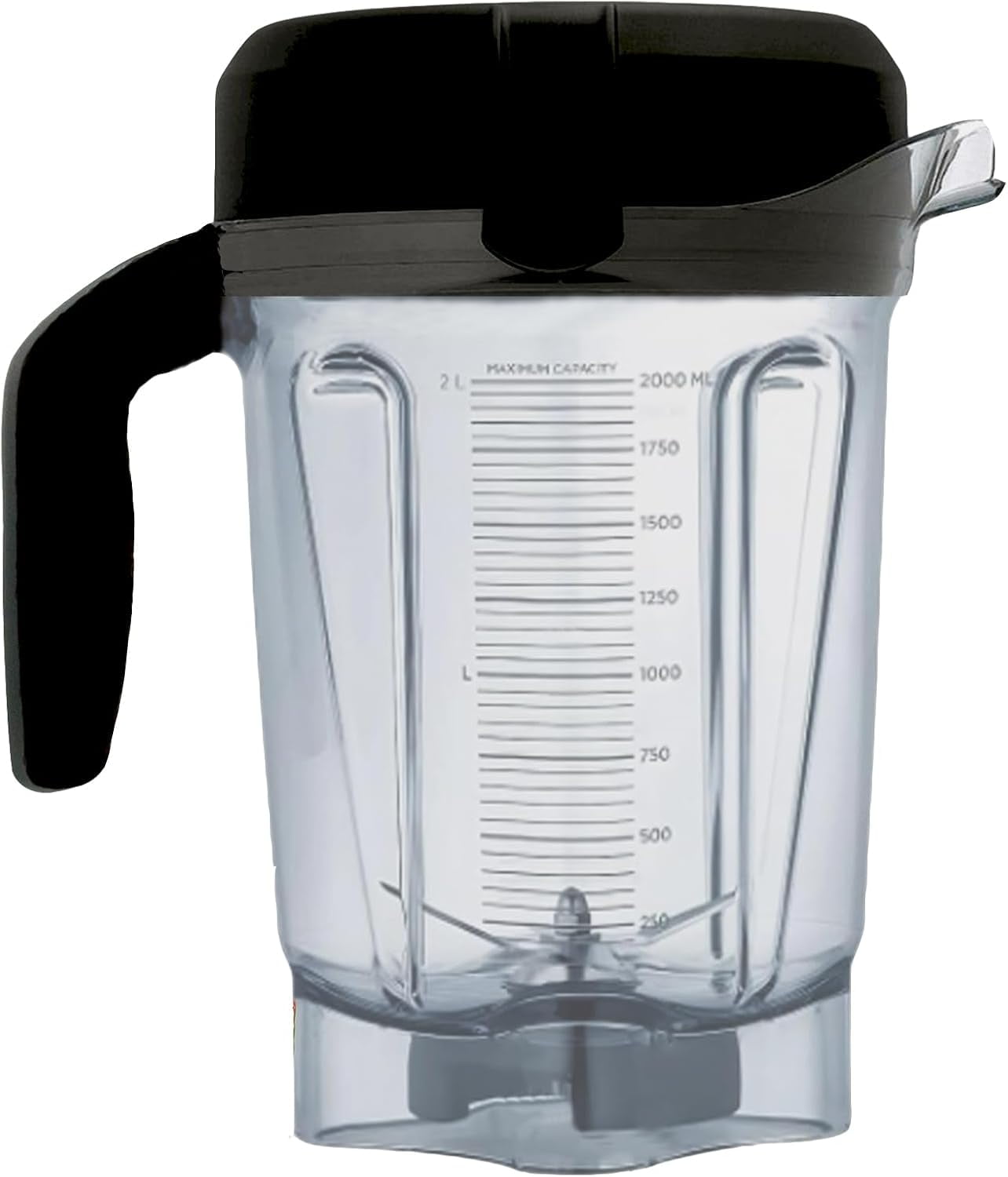 For Vitamix Blender Pitcher 64oz Low-Profile, Replacement for Vitamix 750 5200 5000 6300 7500 ...