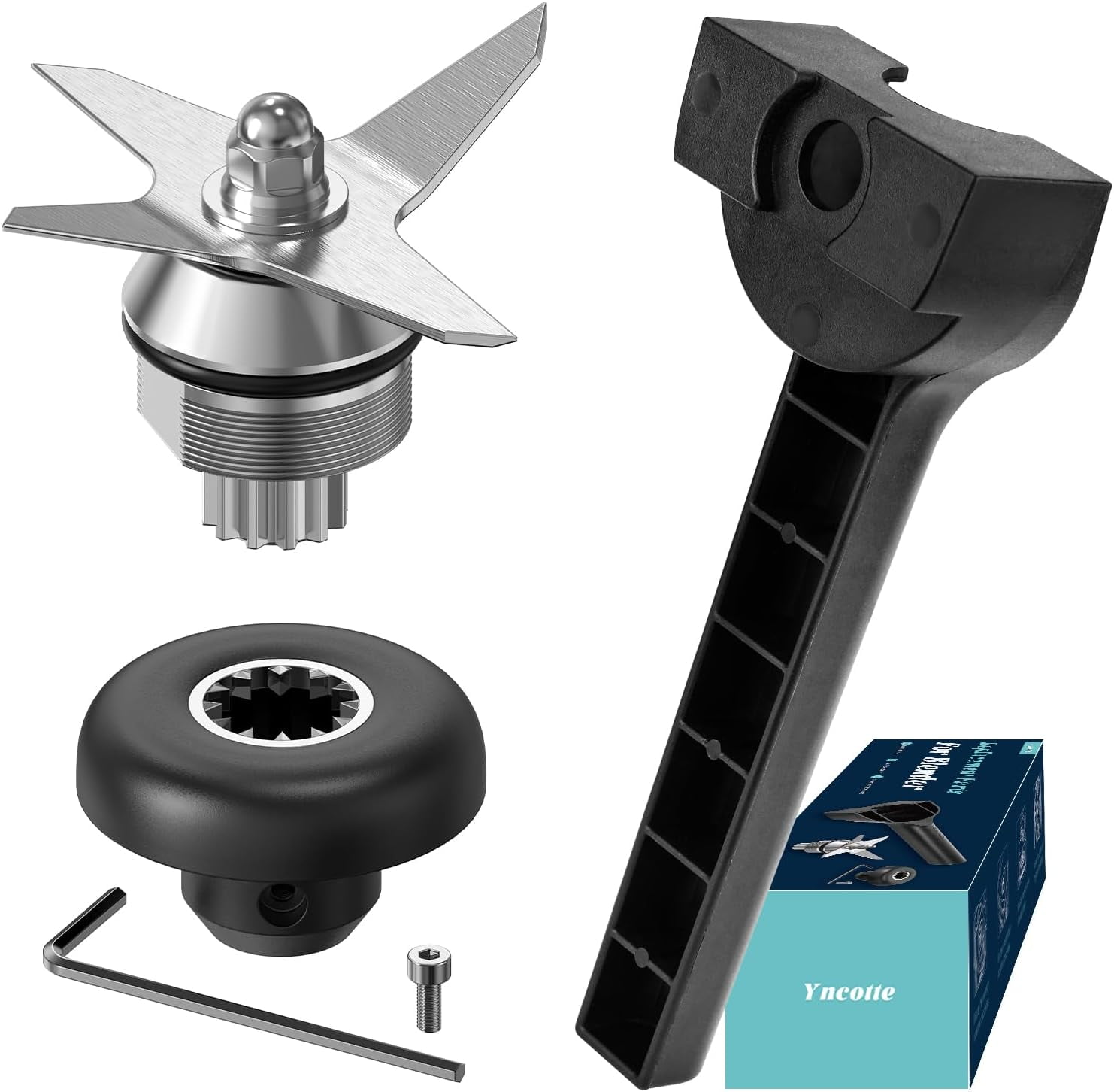 Vitamix Compatible Blade Replacement, Drive Socket Assembly with Wrench for Vitamix 5200 Series ...