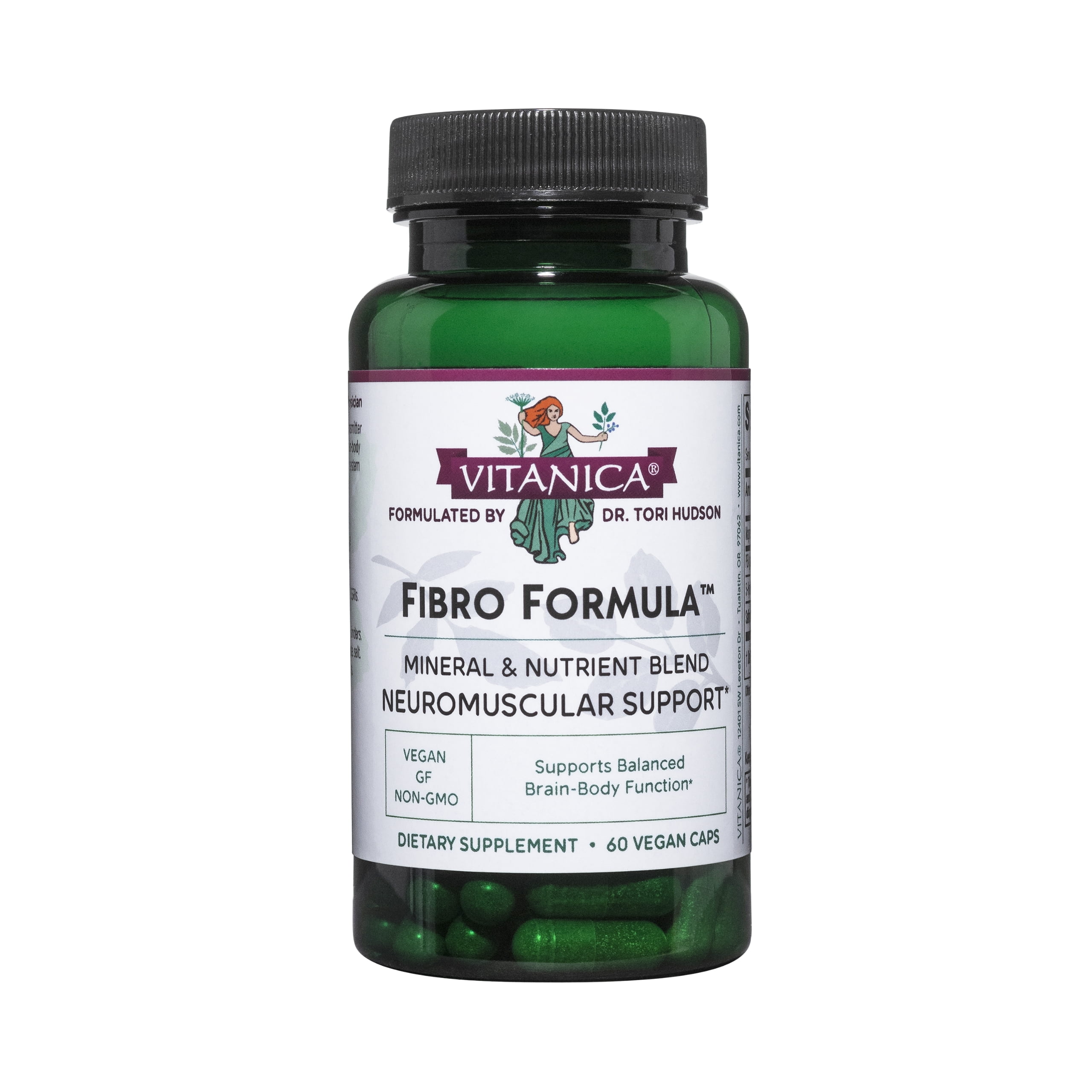 Vitanica FibroFormula, Saffron Extract 60mg, 5 HTP 100mg, Pea 300mg, Dr ...