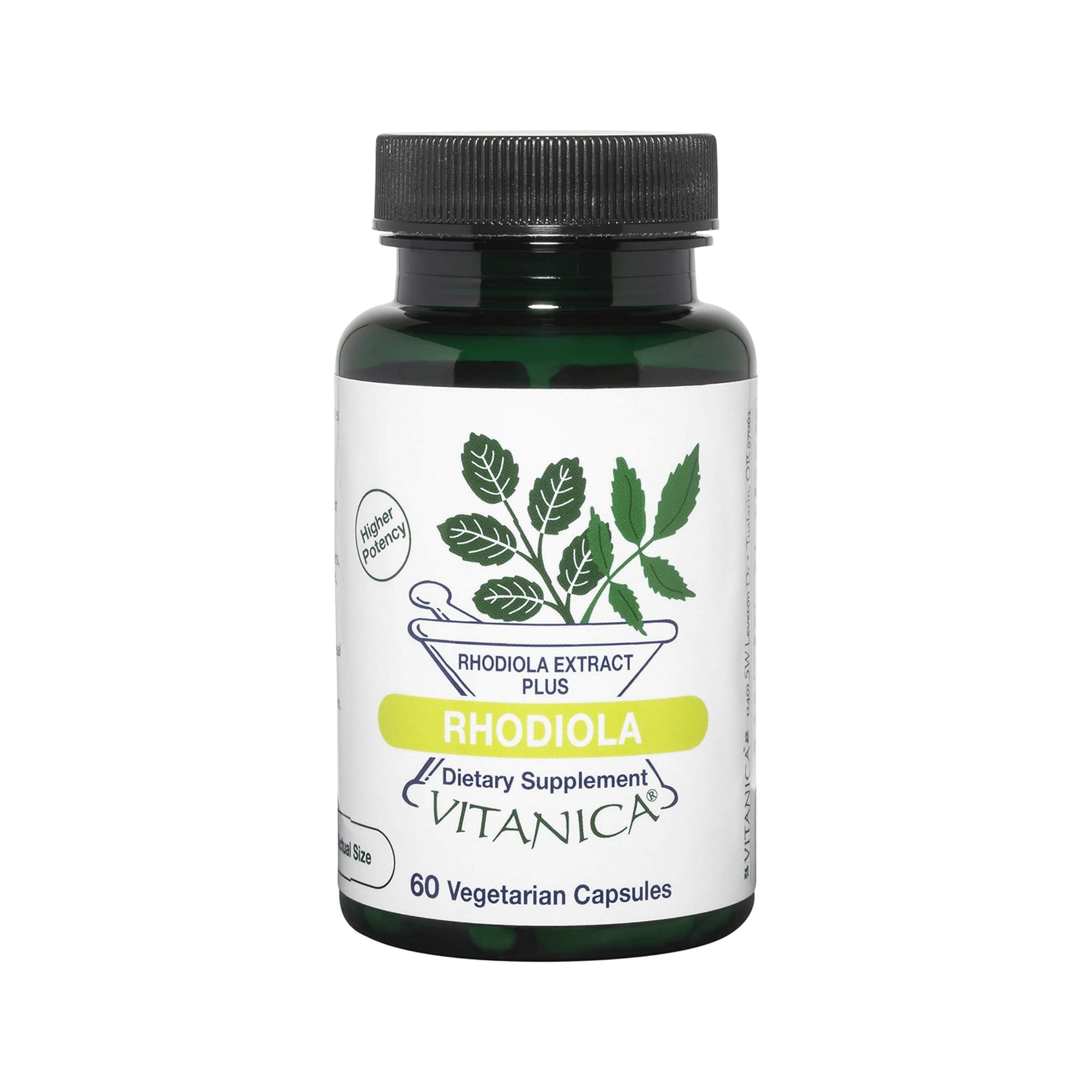 Vitanica Rhodiola Rosea Root Extract 200mg, Dr. Formulated, 3% Rosavins ...