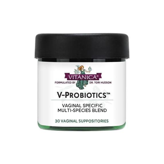 Vitanica V-Probiotics, 30 Suppository Capsules for Intravaginal Use ...