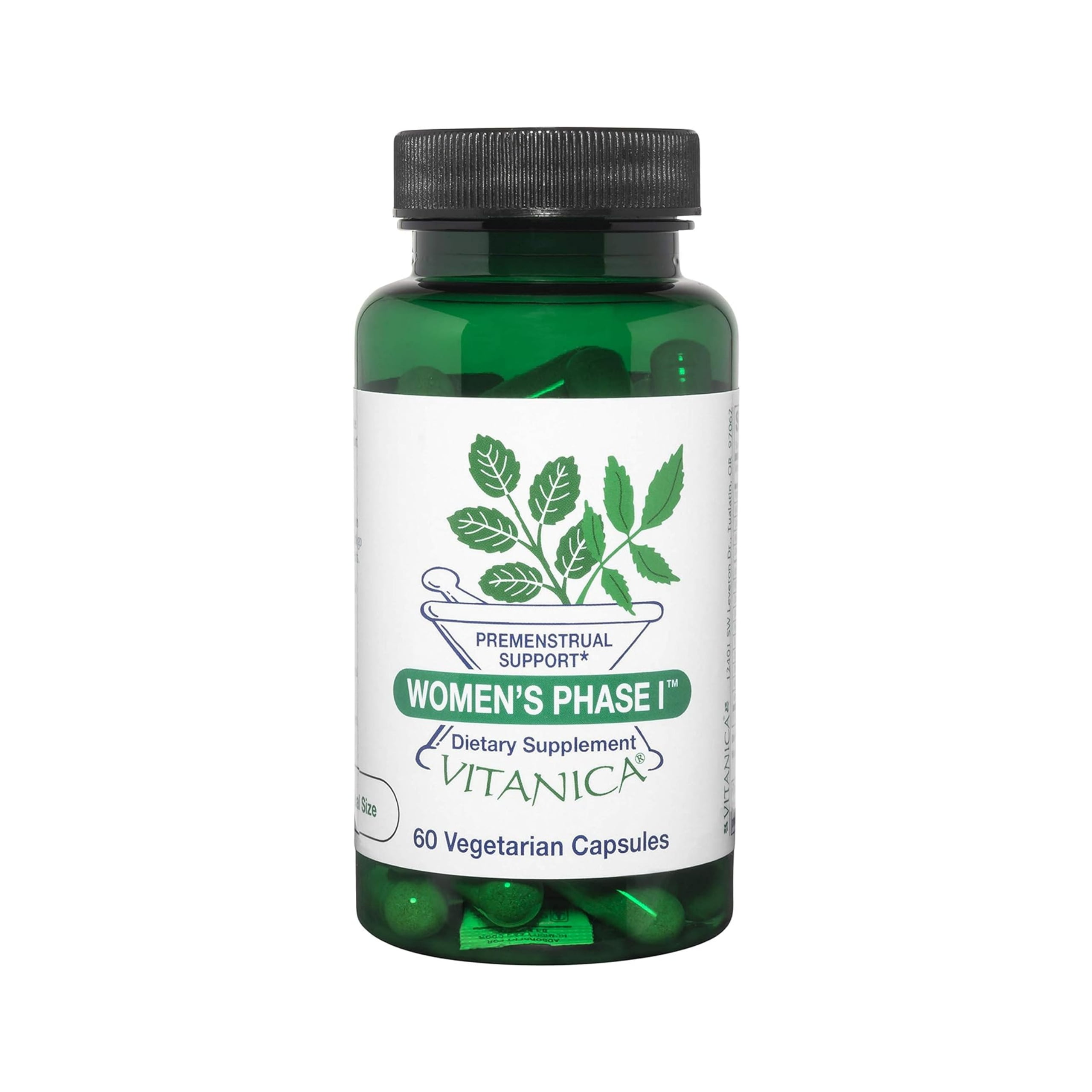 Vitanica Women's Phase I, Balanced Dietary Supplements, Premenstrual ...