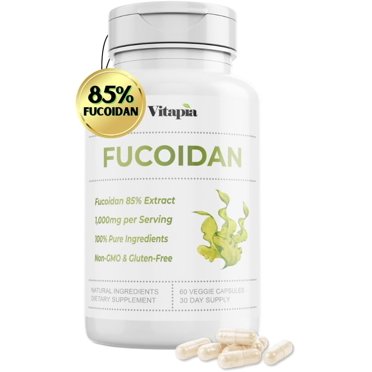 Fucoxanthin Solaray 400mg - Special Formula Seaweed Supplement 30 ...