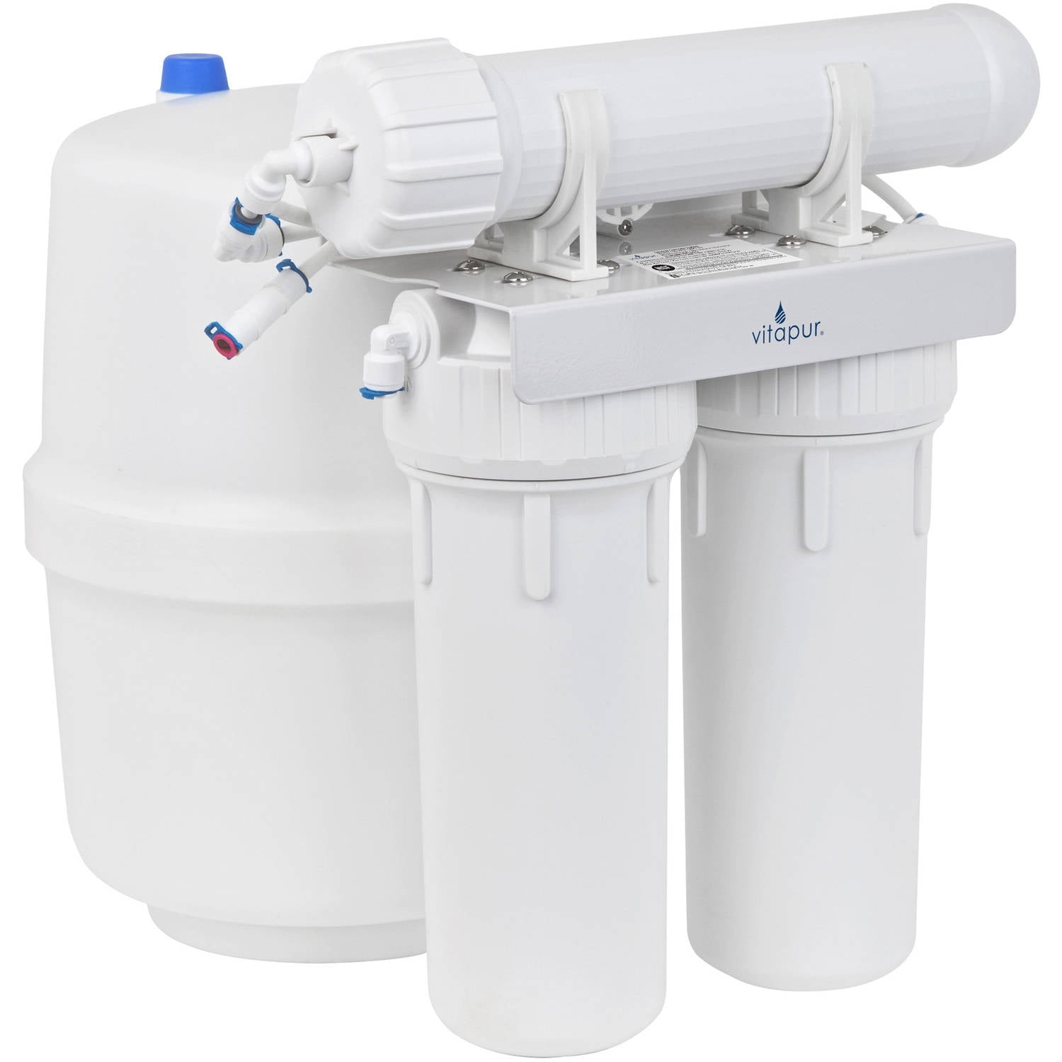 Vitapur VRO-3U 3-Stage Reverse Osmosis Filtration Treatment System ...
