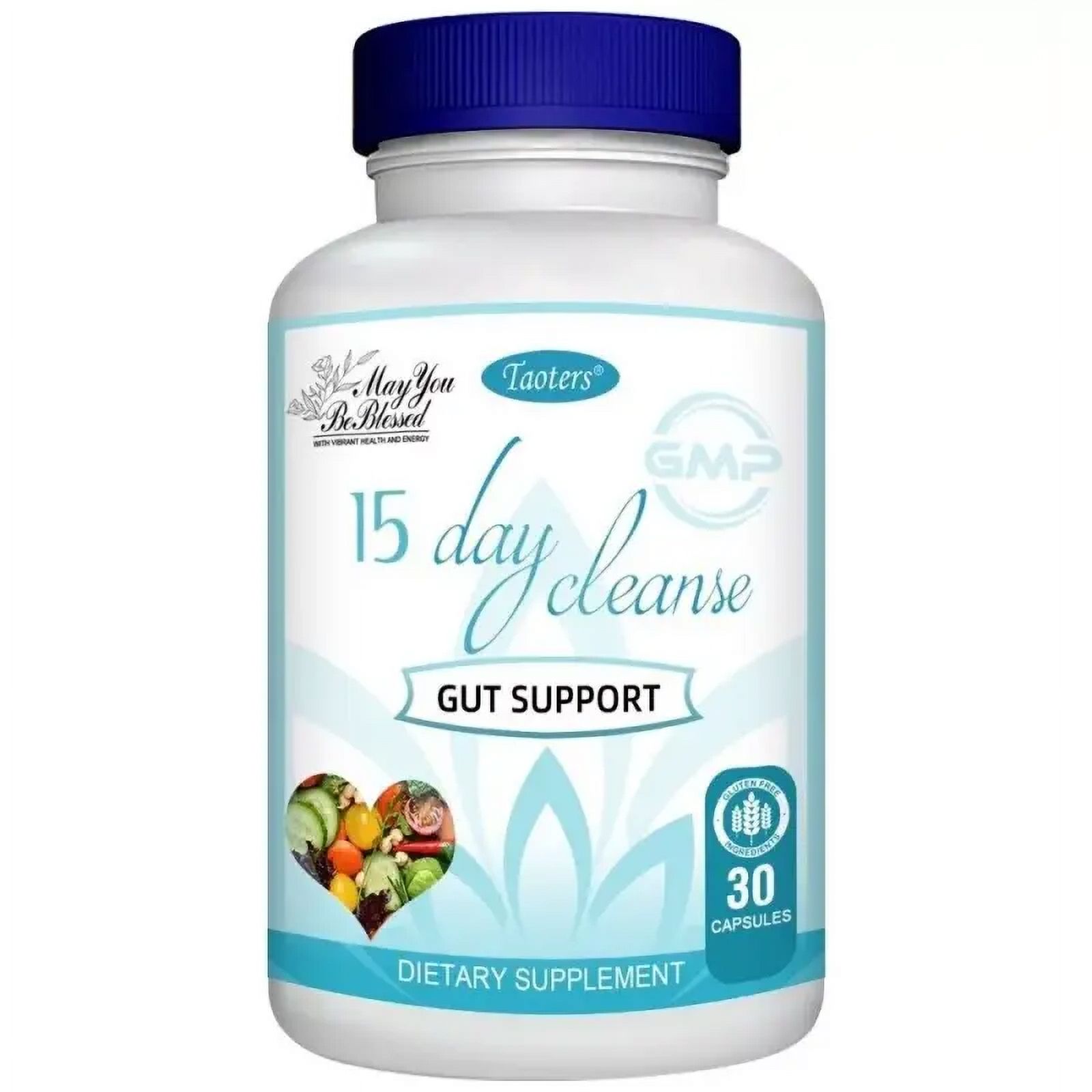 Vitar Life 15 Day Cleanse - Gut & Colon Support | Unisex | 30 Capsules ...