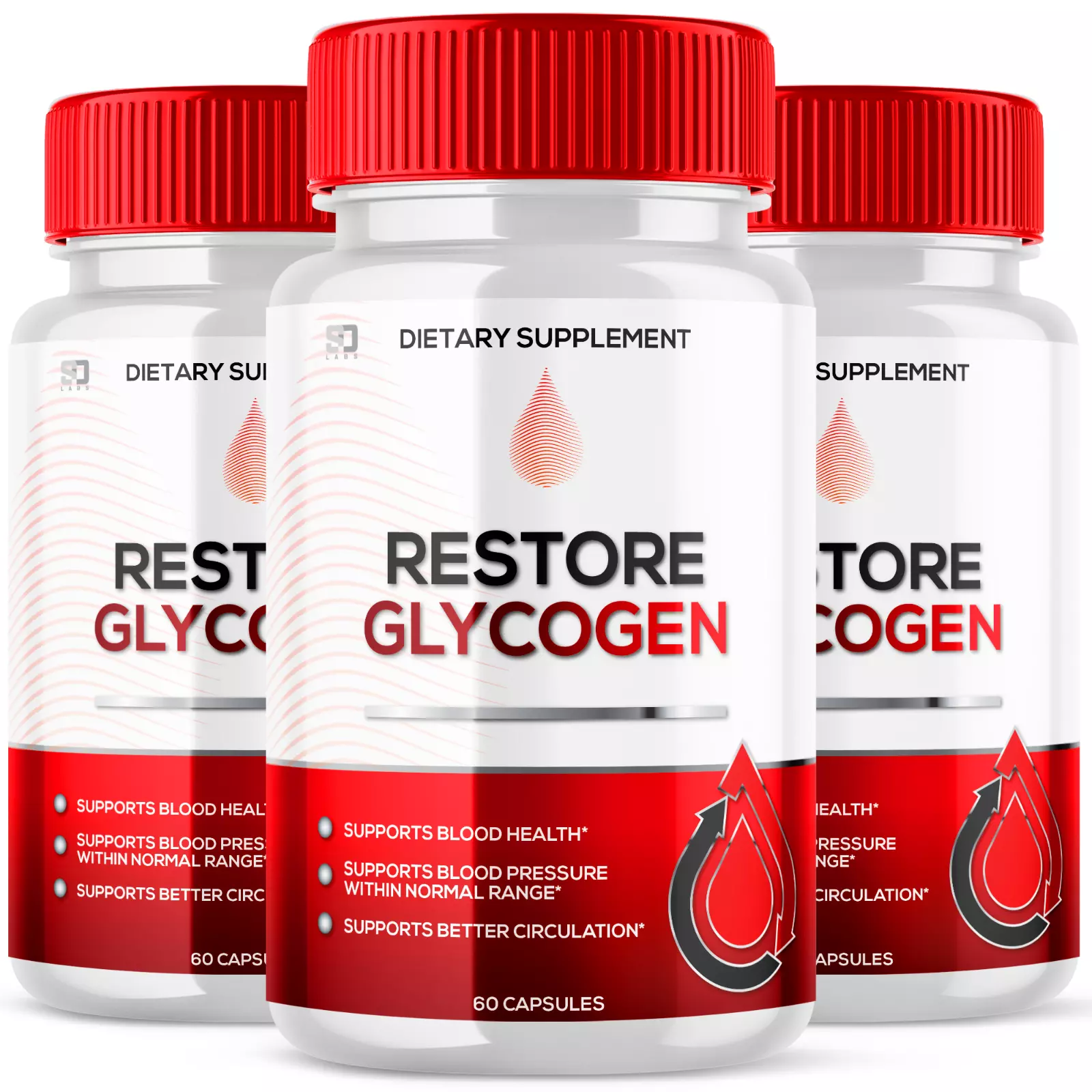 Vitar Life (3 Pack) Restore Glycogen Control, Restore Glycogen Blood ...