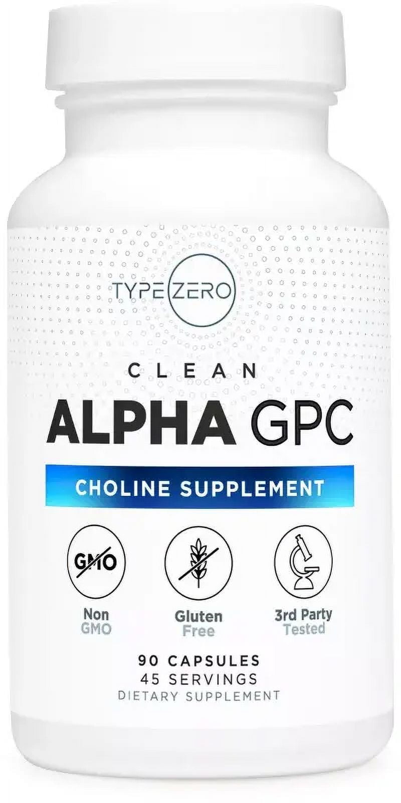 Vitar Life Alpha GPC , 90 Vegetarian Capsules - Non-GMO - Walmart.com