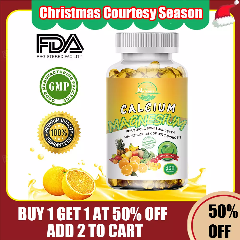 Vitar Life Calcium Magnesium Zinc & Vitamin D3 Multivitamin Supplement ...